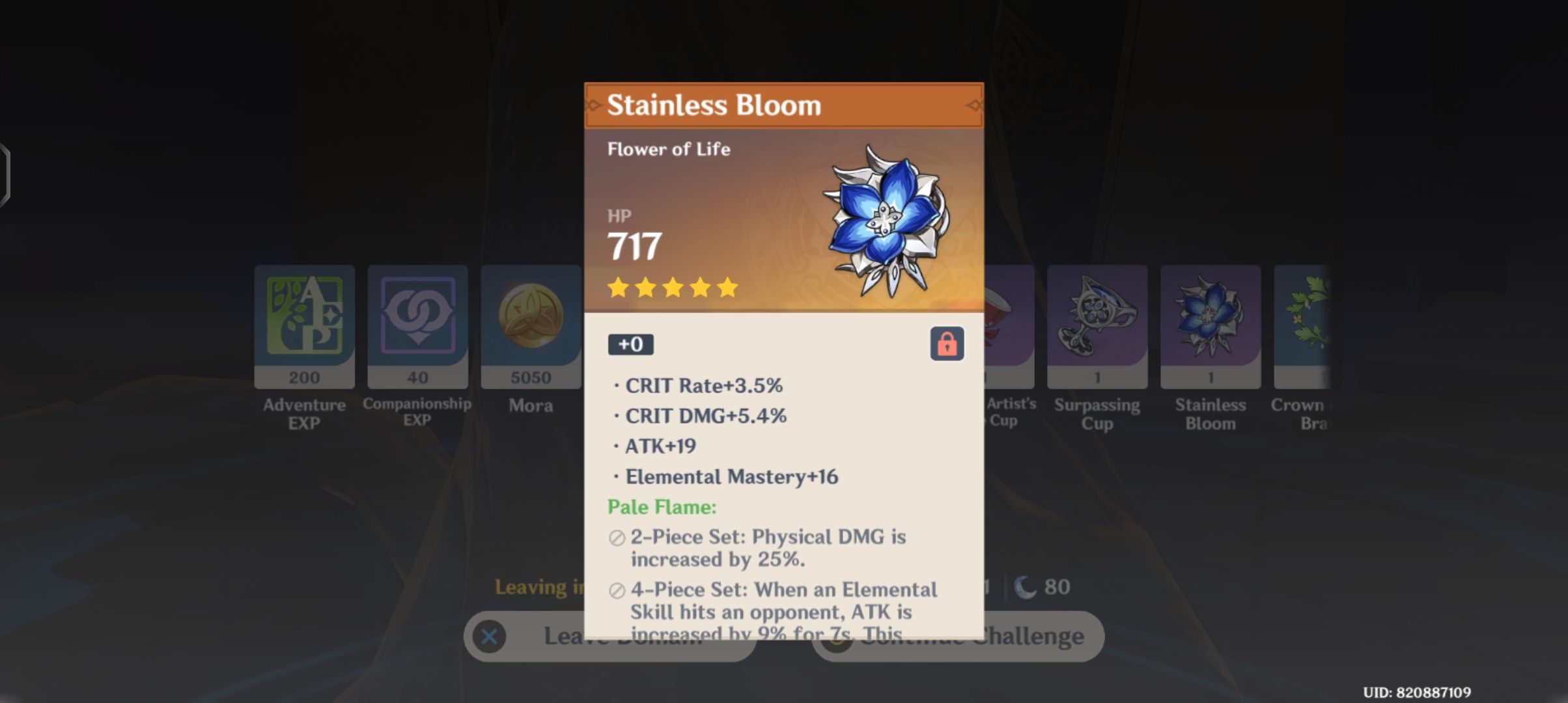 I got my best Flower for Eula Genshin Impact | HoYoLAB
