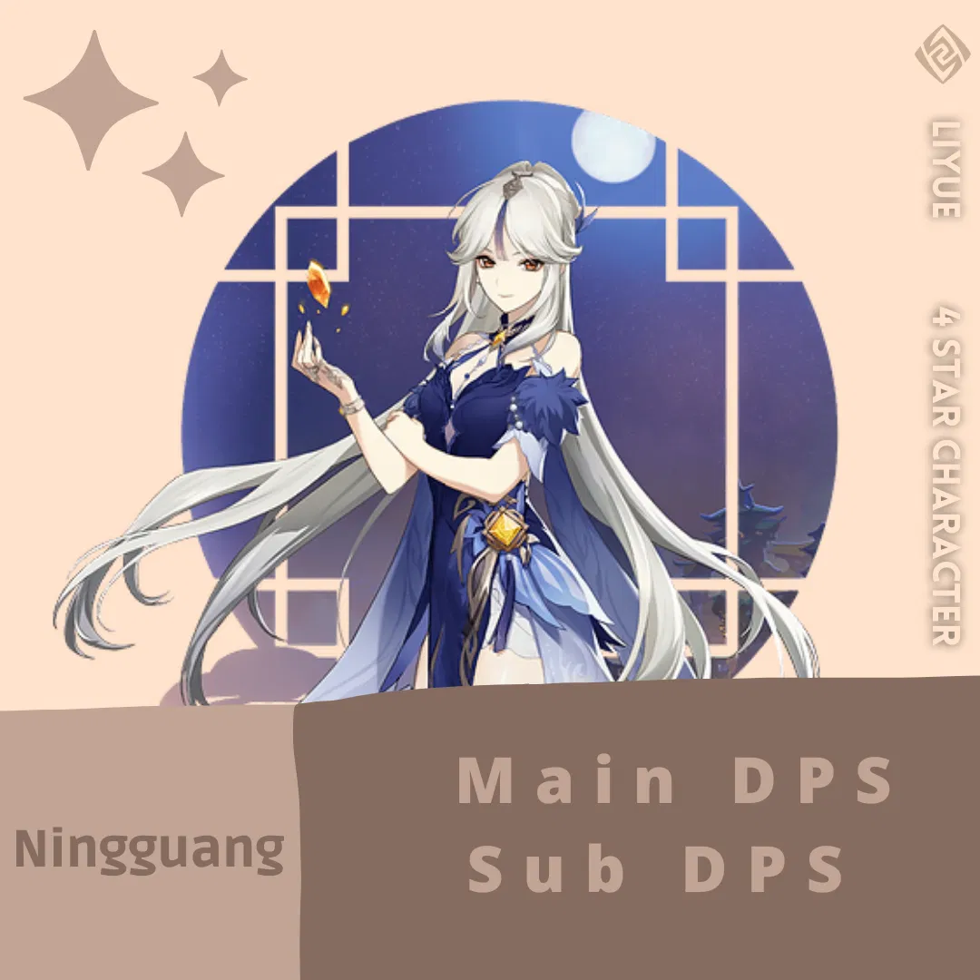 Ningguang build main DPS + sub DPS Genshin Impact | HoYoLAB