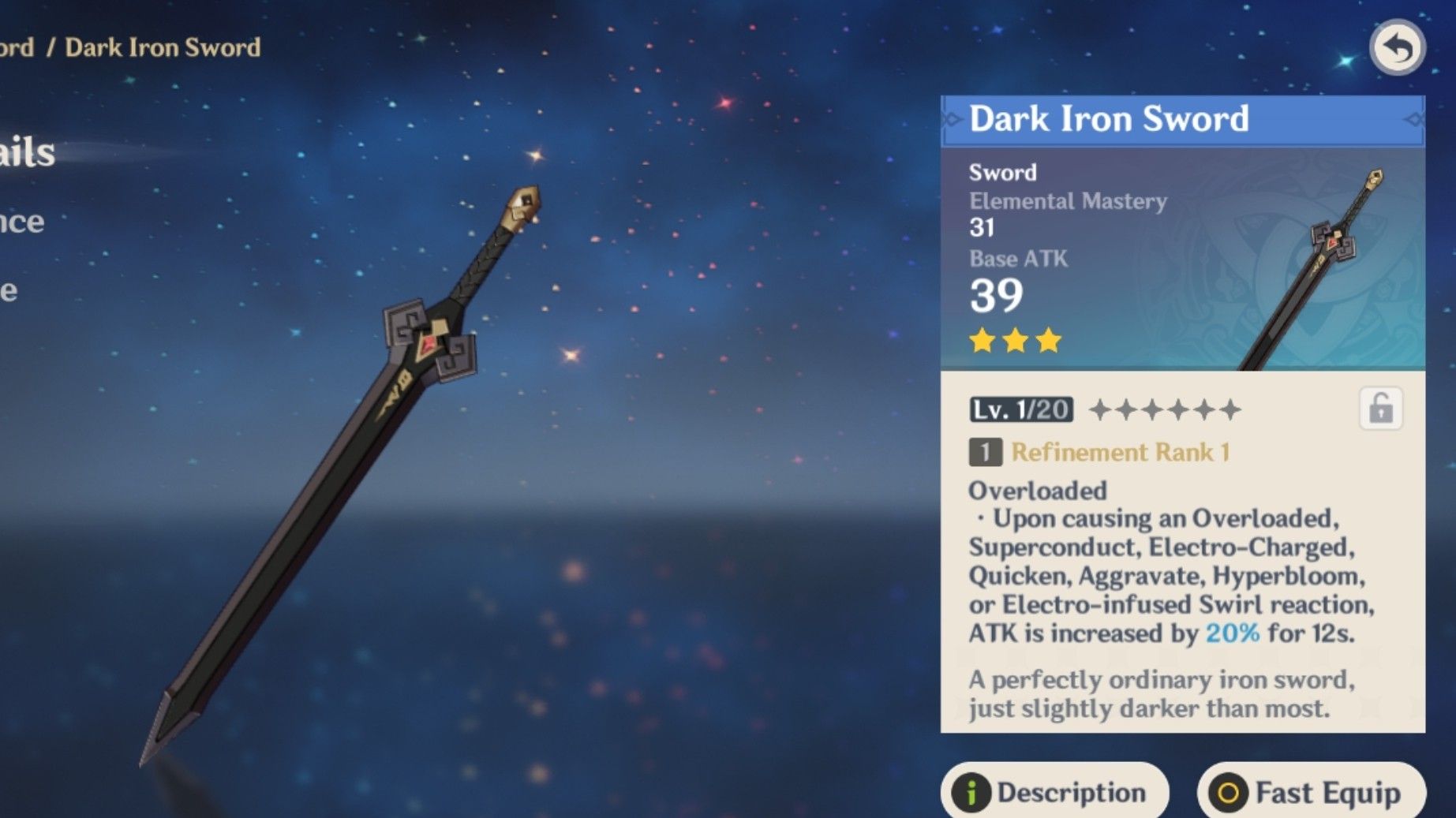 {How to} Obtain: "Dark Iron Sword" ~ Chen the Sharp ~ Liyue. Genshin ...