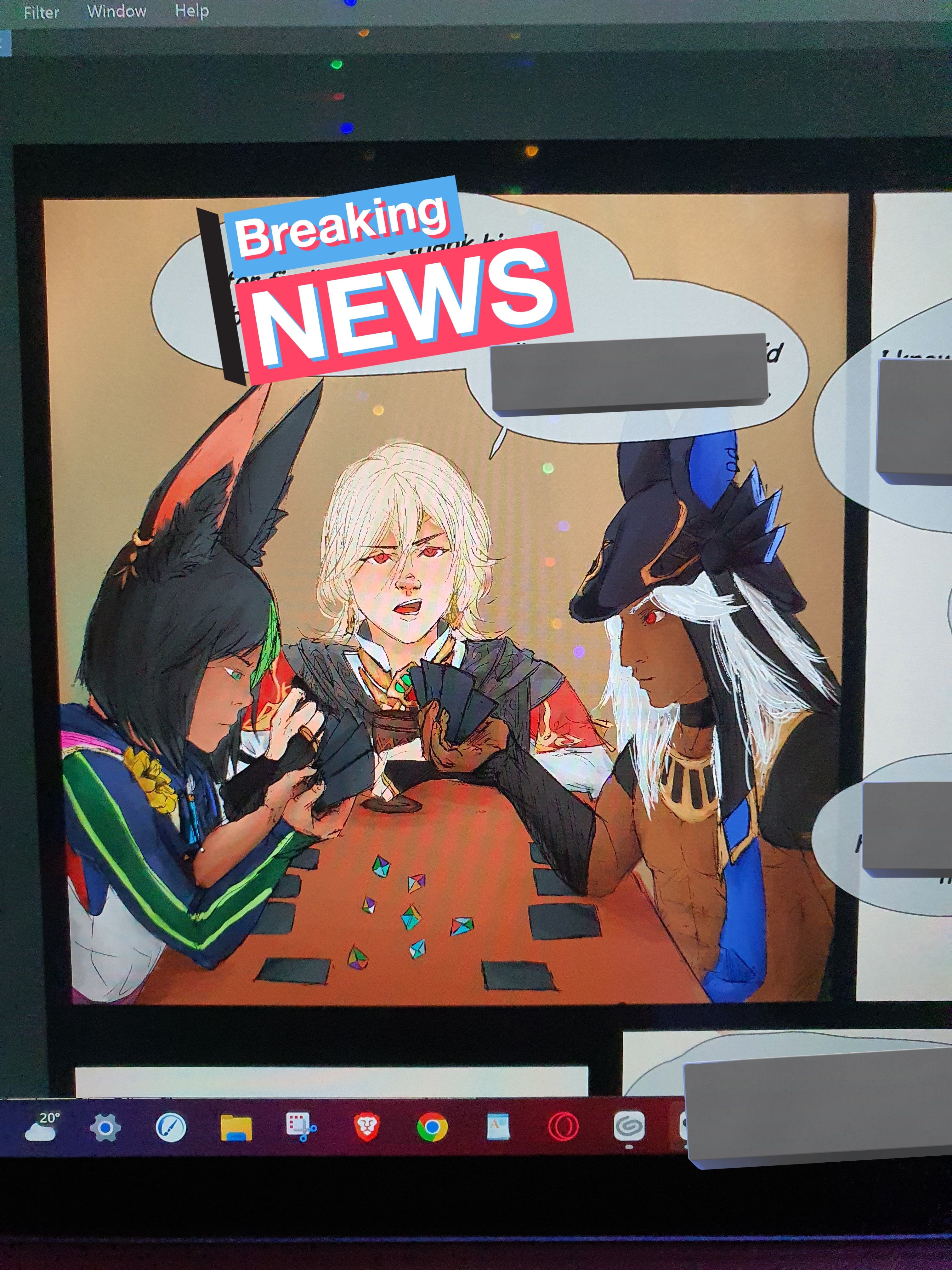 Kavetham Comic WIP Genshin Impact | HoYoLAB