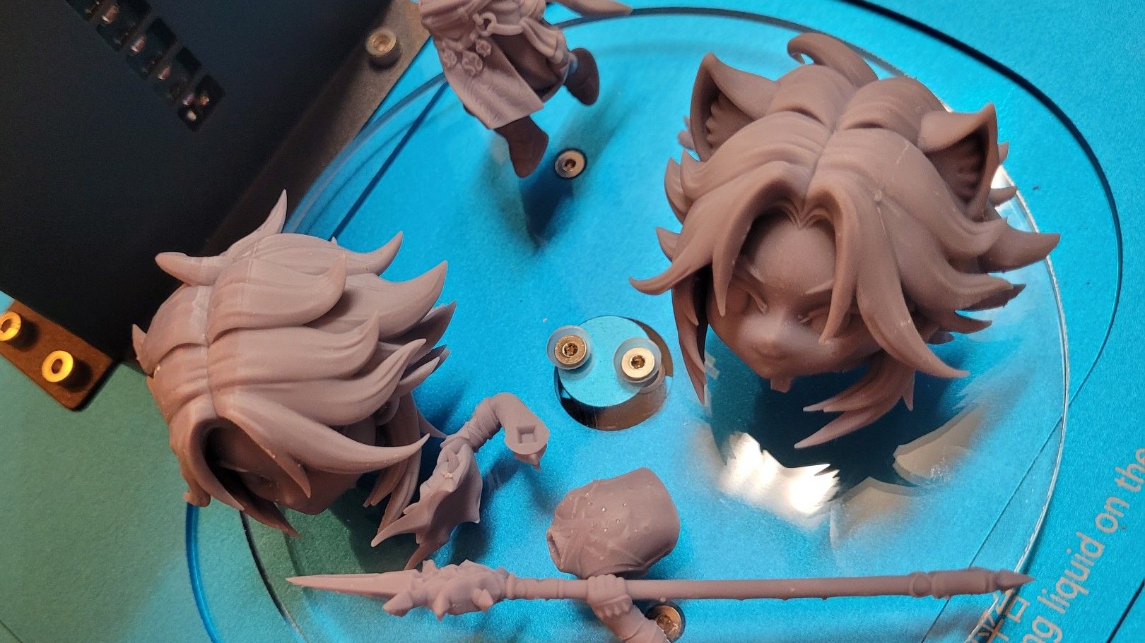 3D printed Xiao figure pt.1 Genshin Impact | HoYoLAB