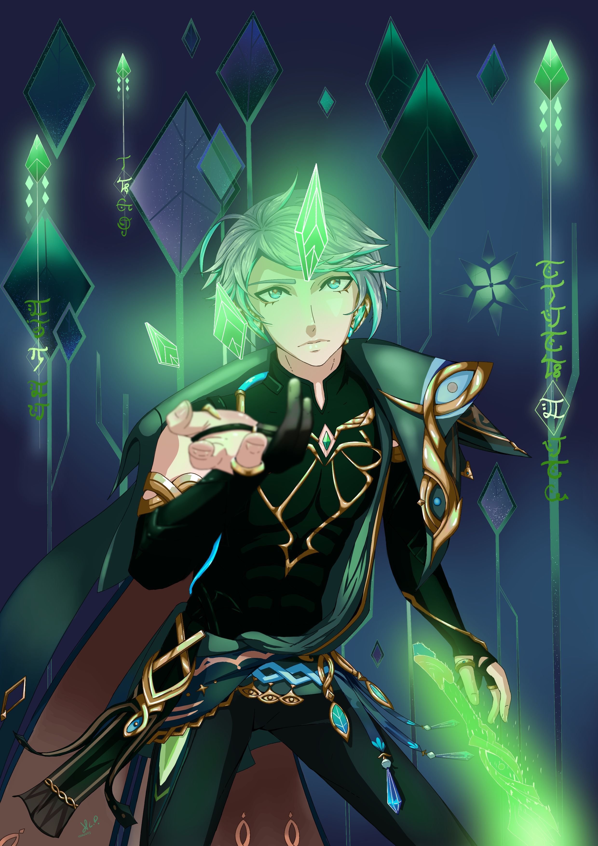 Alhaitham Fanart Genshin Impact | HoYoLAB
