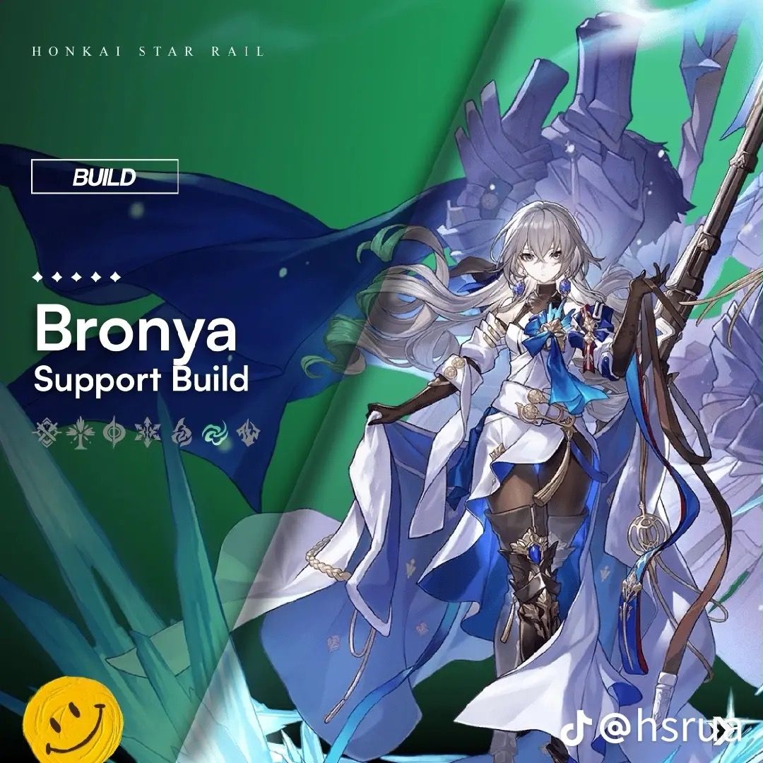 BRONYA ! support build ・ ♢ Honkai: Star Rail | HoYoLAB