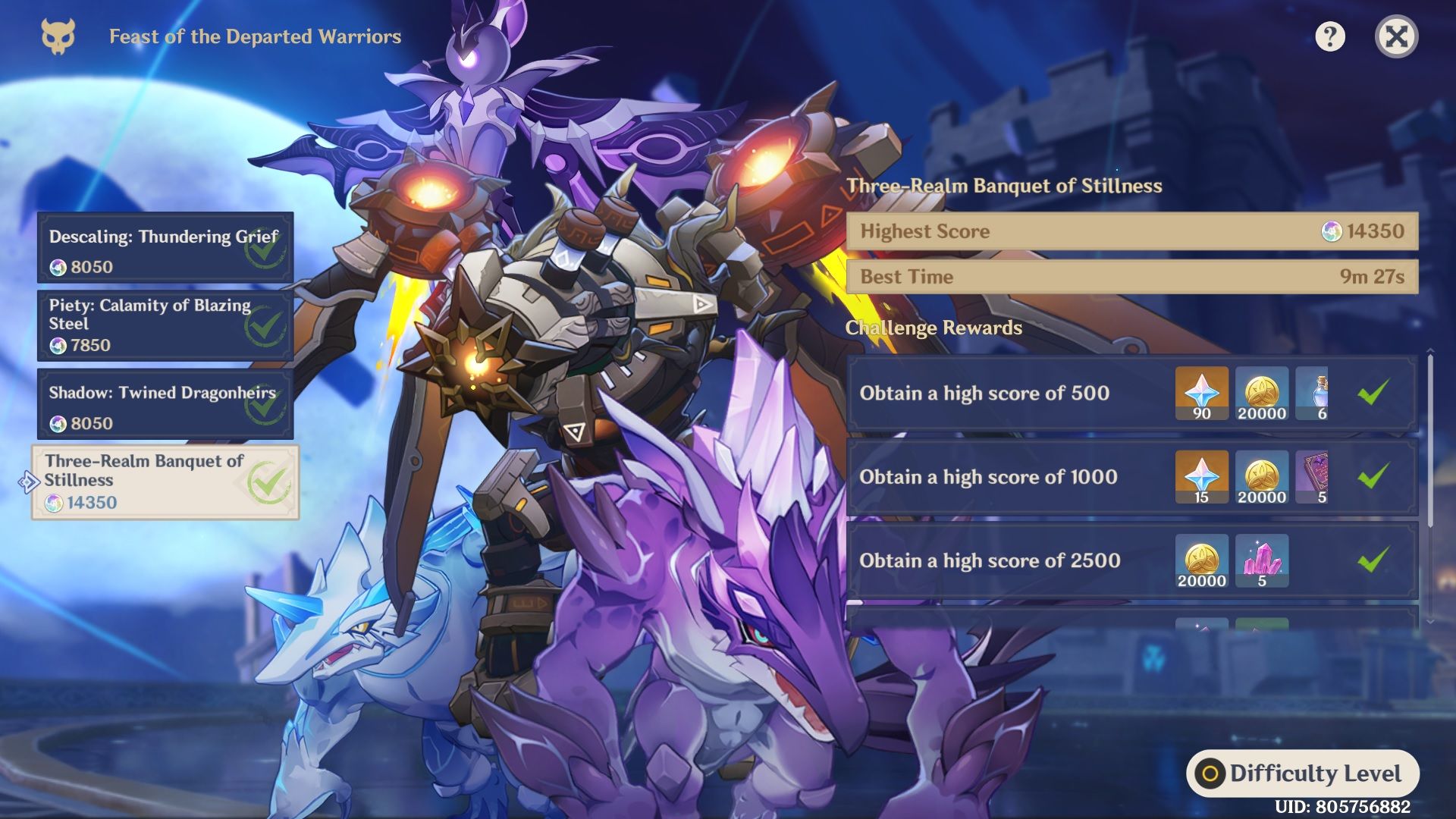 Guide Feast of the Departed Warrior Day 4 - Three-Realm Banquet of ...