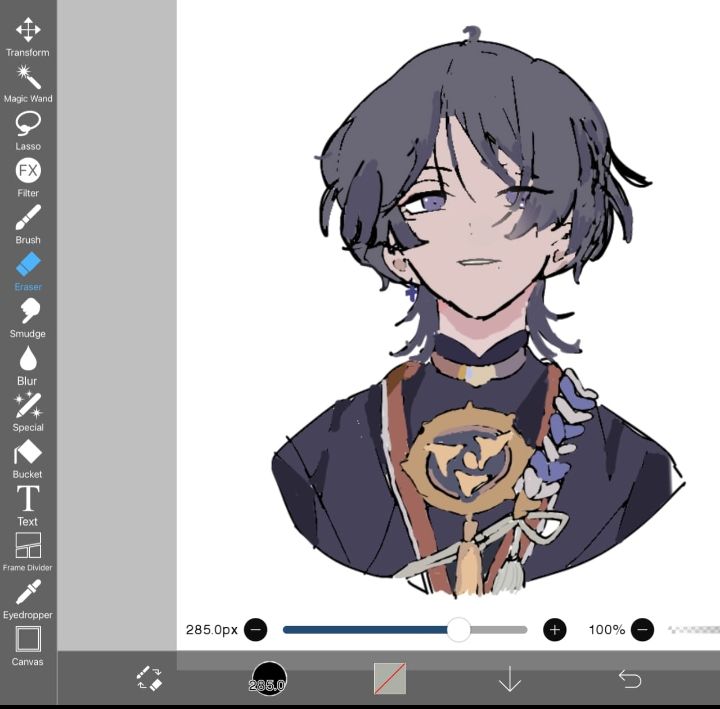 my first ever digital art :D scaramouche!!! Genshin Impact | HoYoLAB