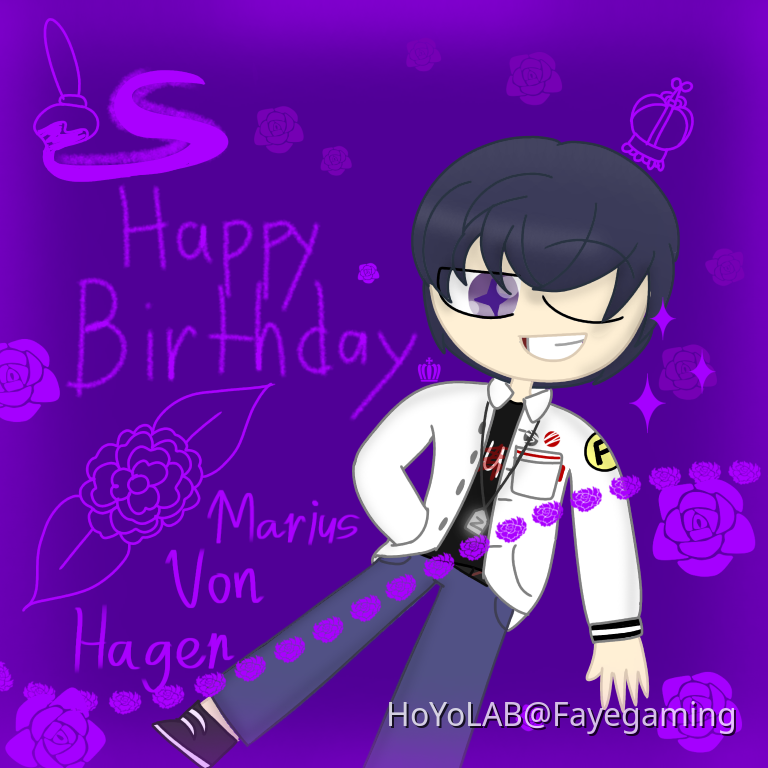 Happy Birthday Marius Tears of Themis | HoYoLAB