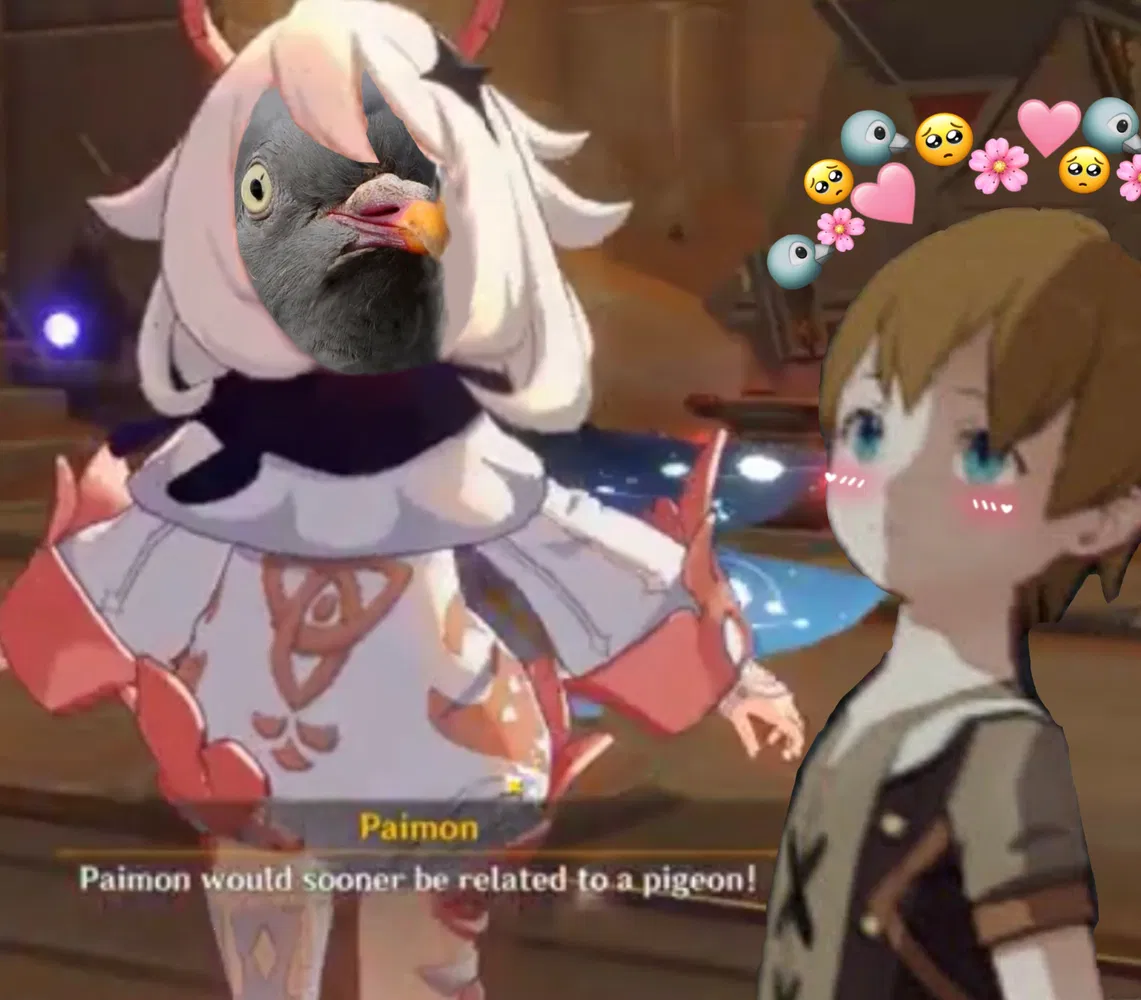 Timmie x pigeons Genshin Impact | HoYoLAB