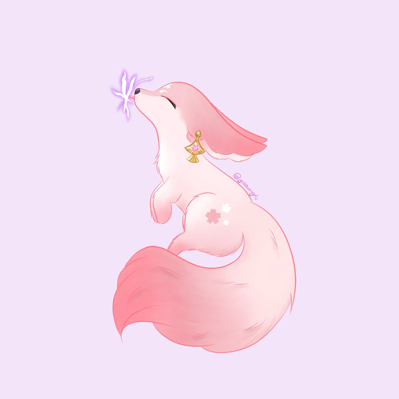 Yae Miko fox form @yolosangels Genshin Impact | HoYoLAB