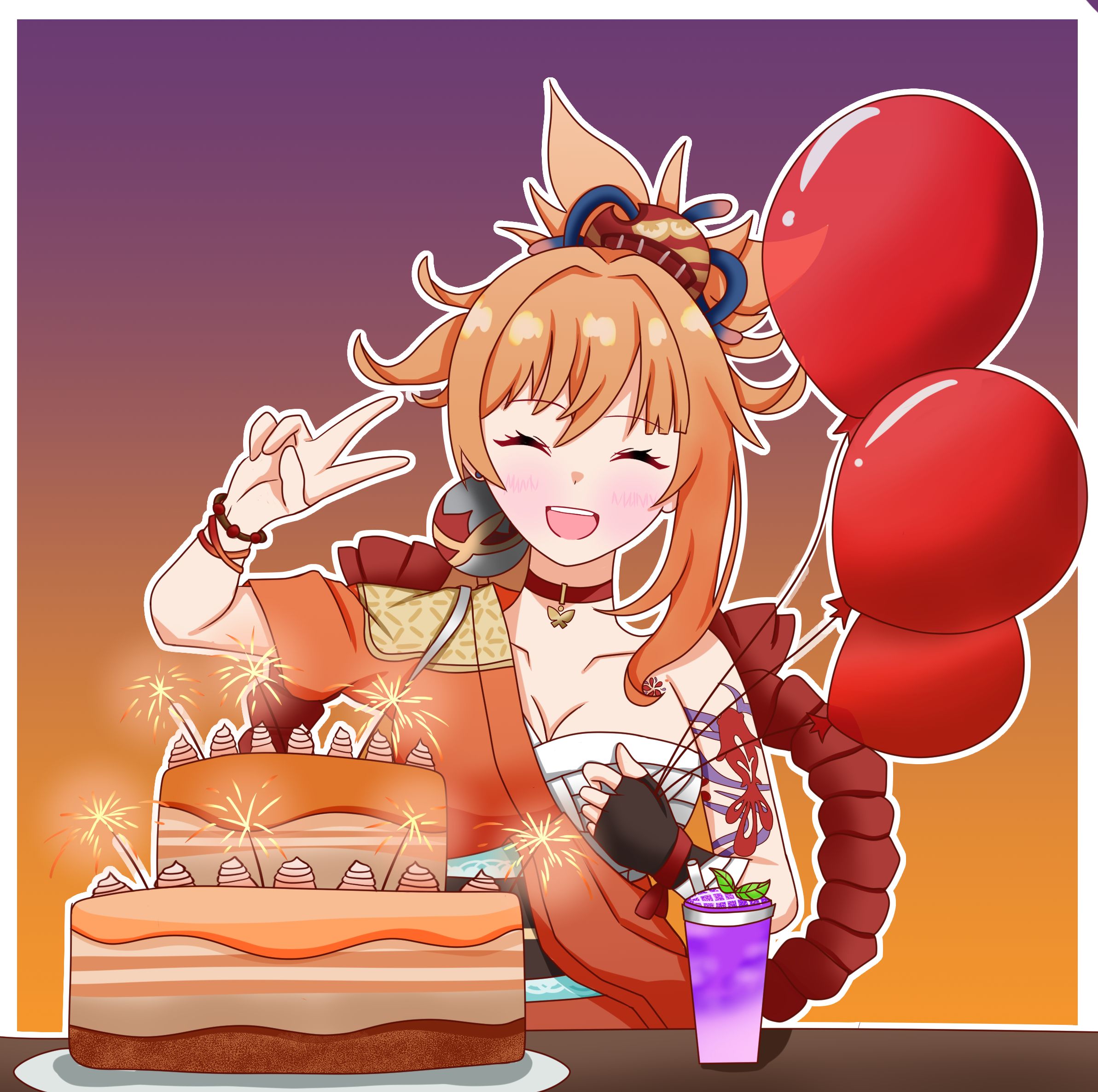 Yoimiya Birthday Post Genshin Impact | HoYoLAB