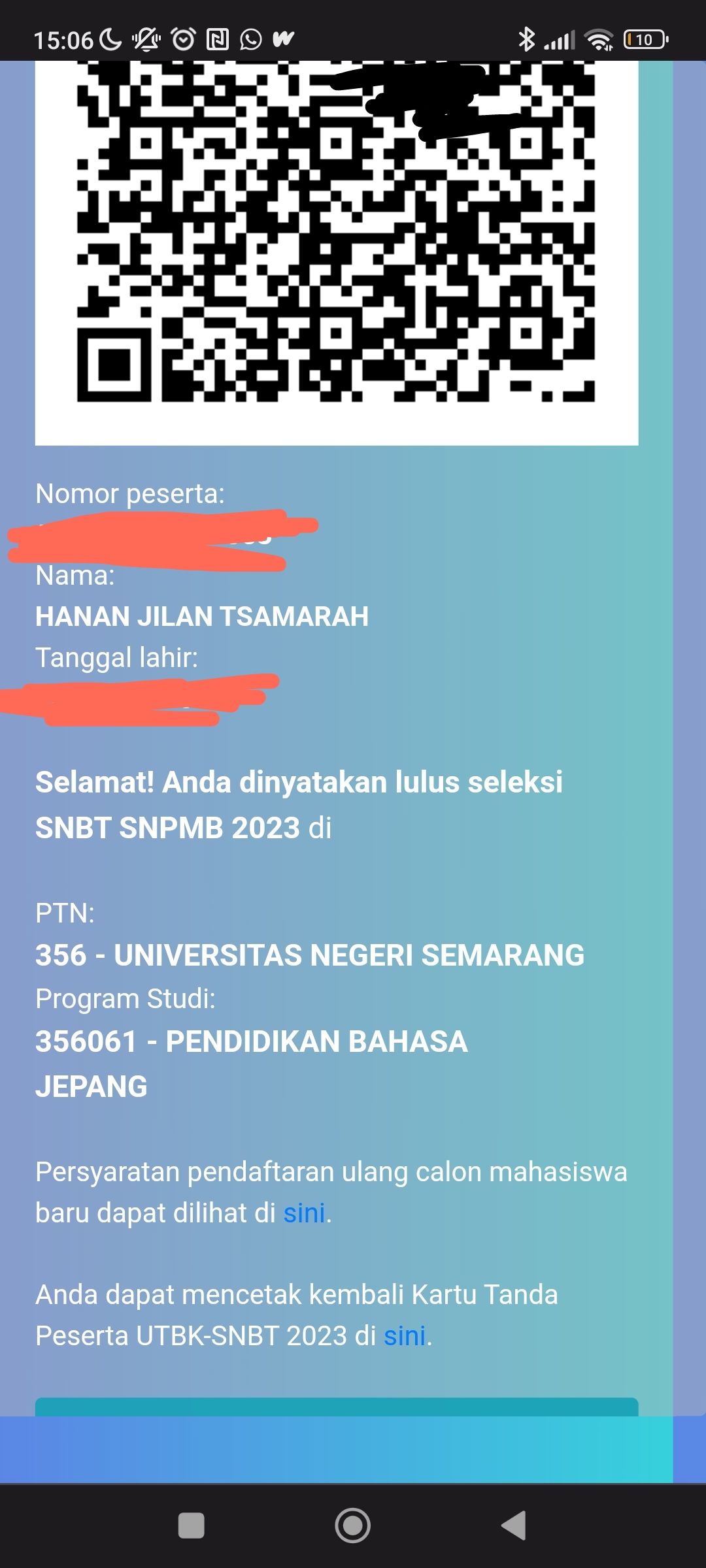 GUA LULUS UTBK | HoYoLAB