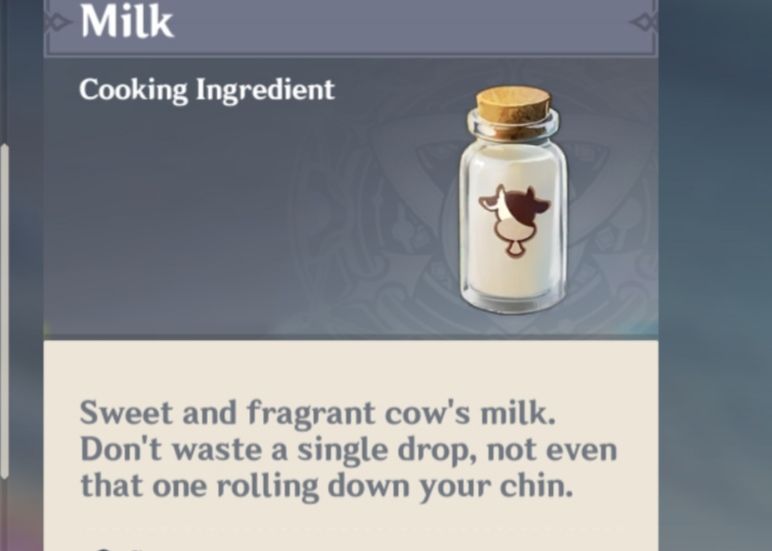 Milk??? Genshin Impact | HoYoLAB