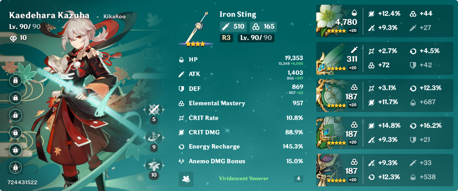 Alpha and omega of majority of my teams Genshin Impact | HoYoLAB