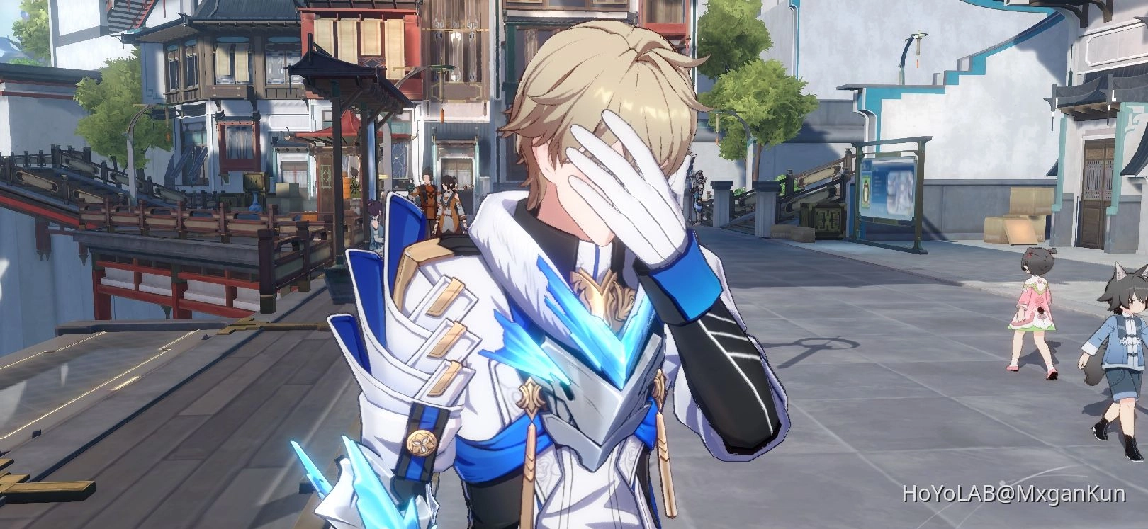 Look at him blushing BAHAHA Honkai: Star Rail | HoYoLAB