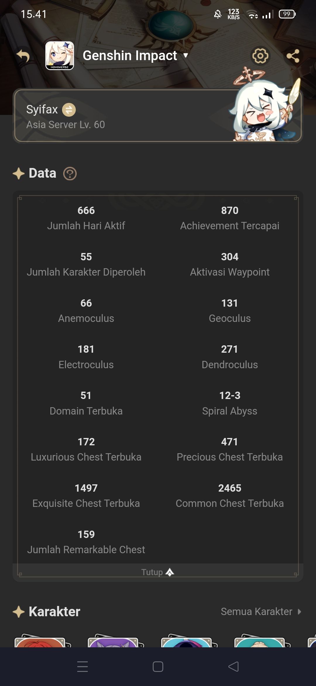 666 DAY PLAYING GENSHIN IMPACT Genshin Impact | HoYoLAB