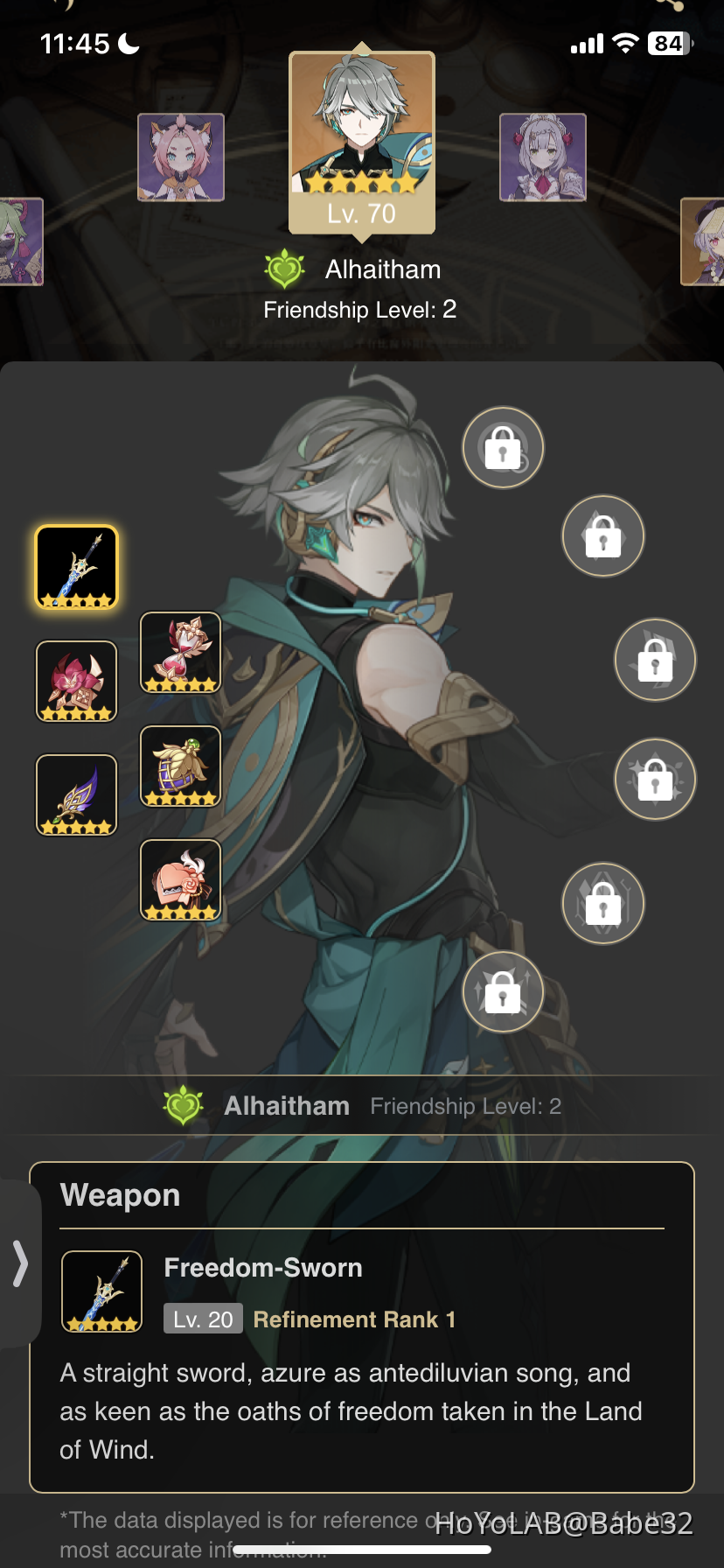 GOT FREEDOM SWORN WEAPON Genshin Impact | HoYoLAB