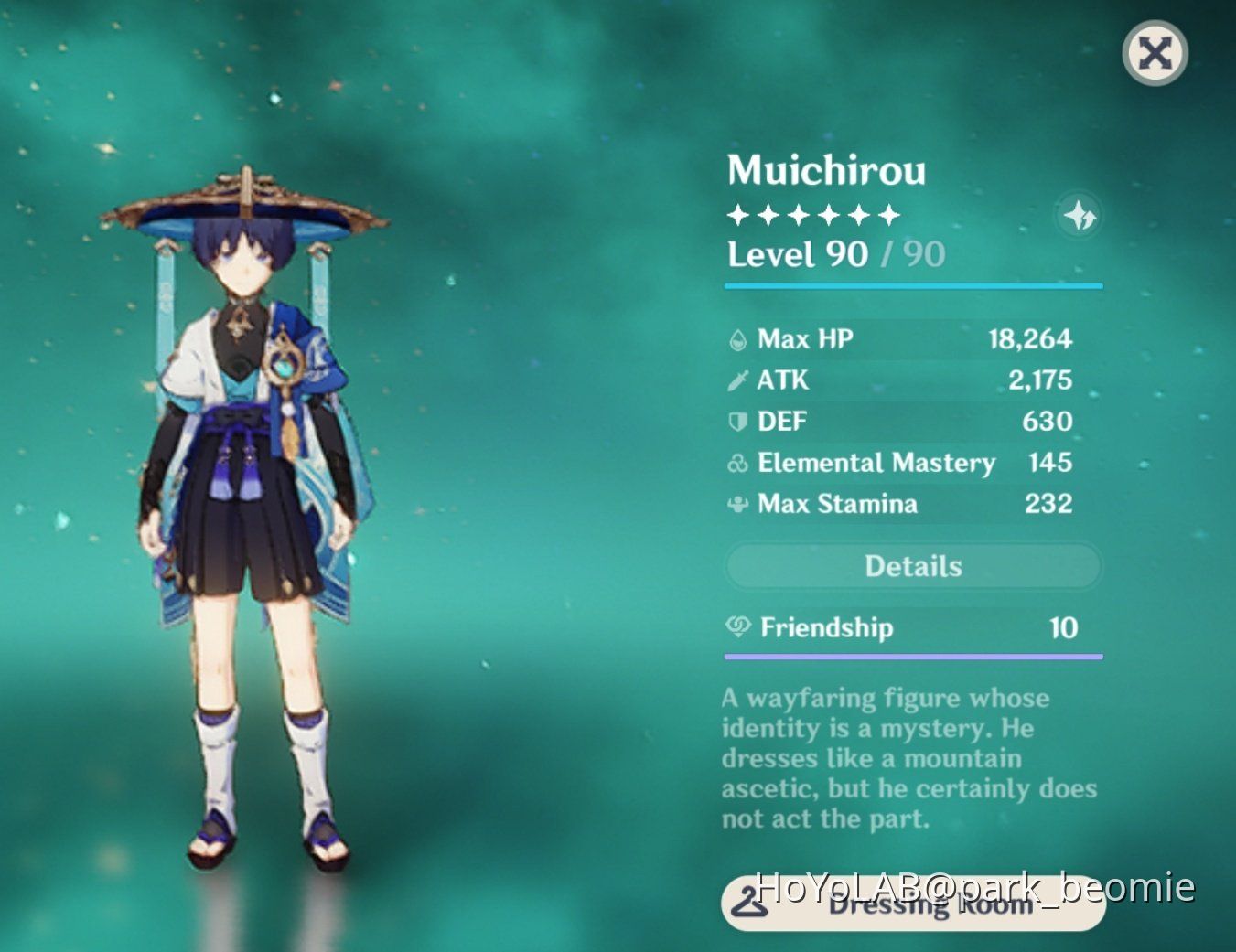 What did you name your Wanderer? Mine was inspired from Demon Slayer's ...