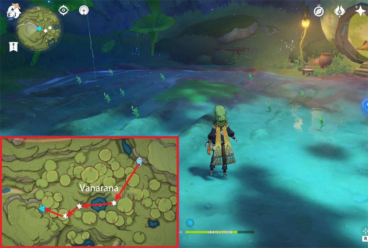 Guía Detallada de la Misión Oculta de Sumeru: Recolección de 12 plantas ...