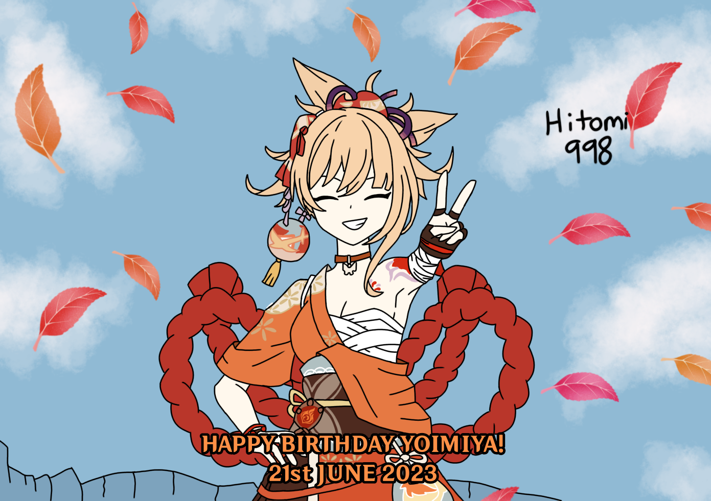 HAPPY BIRTHDAY YOIMIYA! Genshin Impact | HoYoLAB