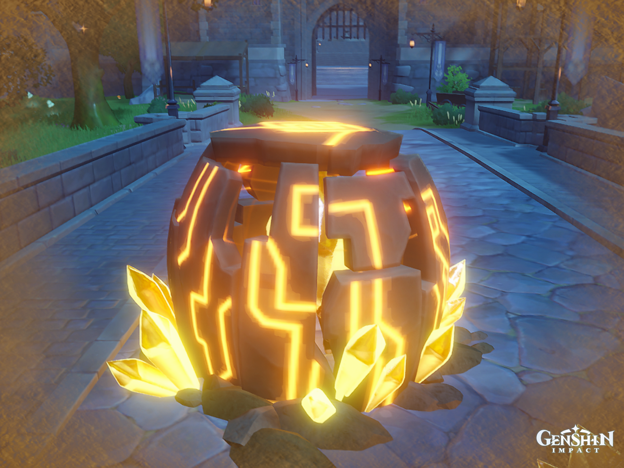 A day in a life of Aether’s geo rock Genshin Impact | HoYoLAB