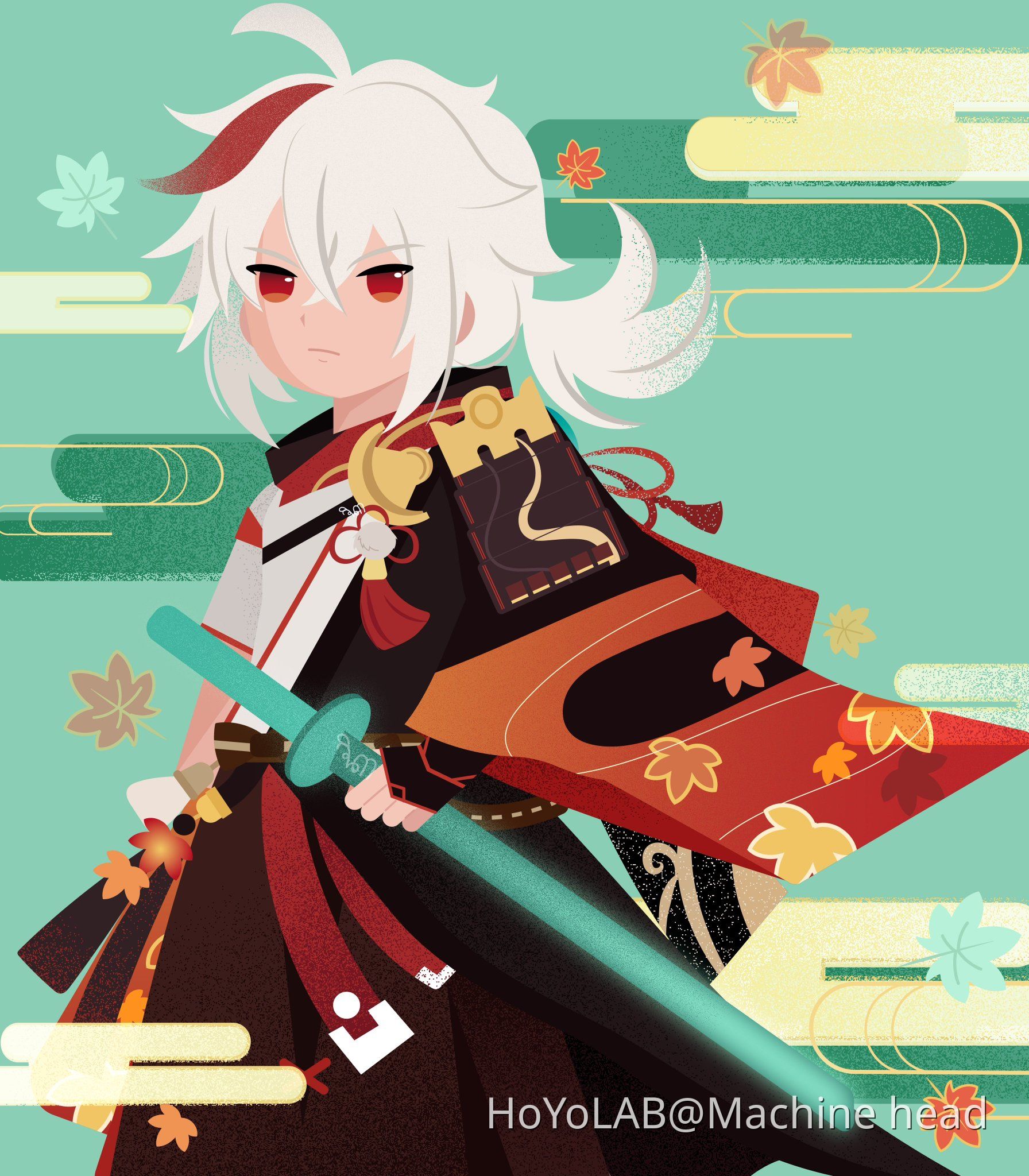 Kazuha vector styles 🍁 Genshin Impact | HoYoLAB