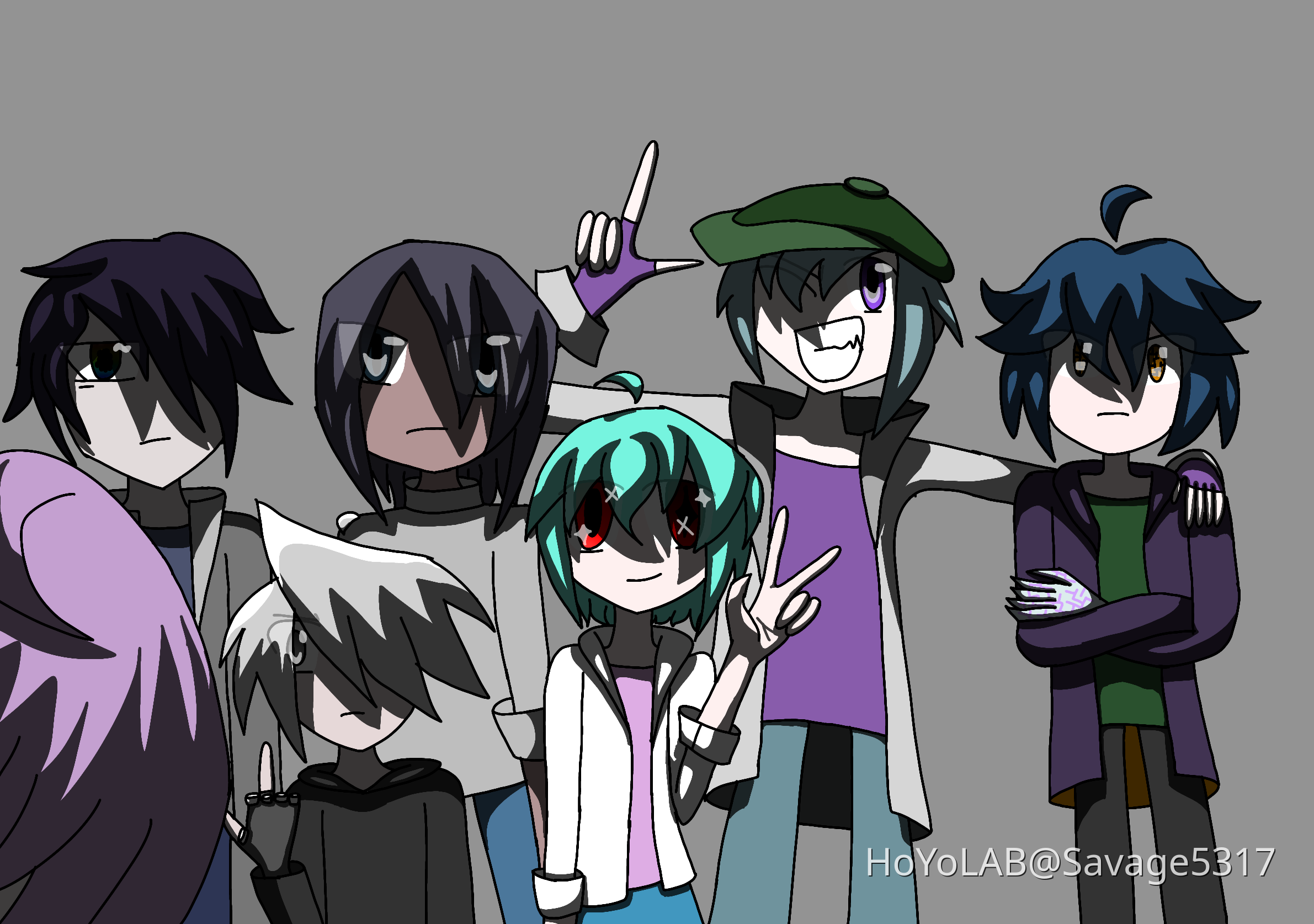 oc gang picture thing | HoYoLAB