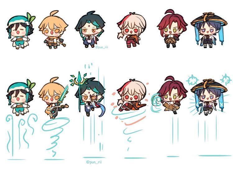 Anemo boys mãi đỉnh ️‍🔥 Genshin Impact | HoYoLAB