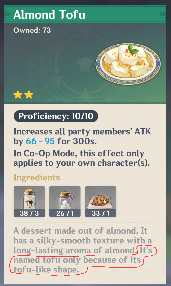 I have never noticed that it's not actually tofu but.. a.. PUDDING ...