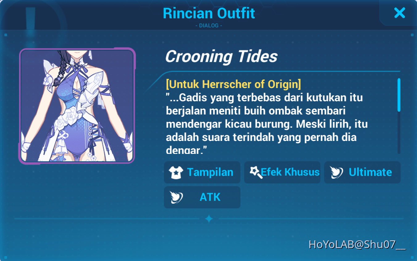 [ HONKAI IMPACT 3rd ID BETA V6.7 ] Ringkasan Outfit Summer Trio ...