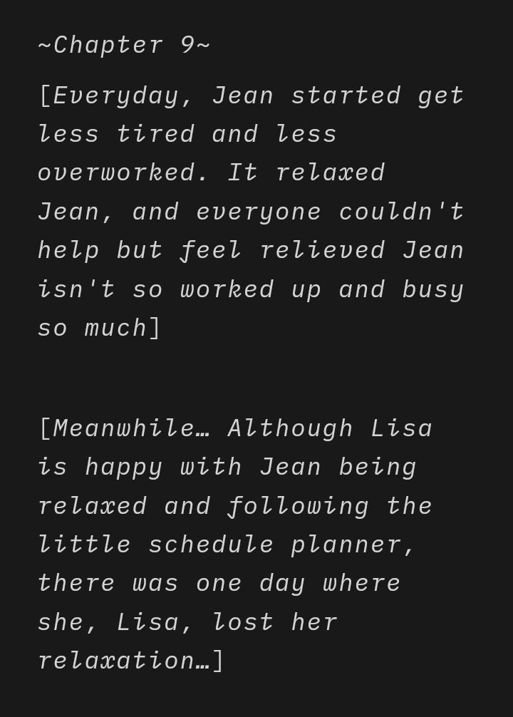 Chapter 9; Jean x Lisa by yours truly~ Genshin Impact | HoYoLAB