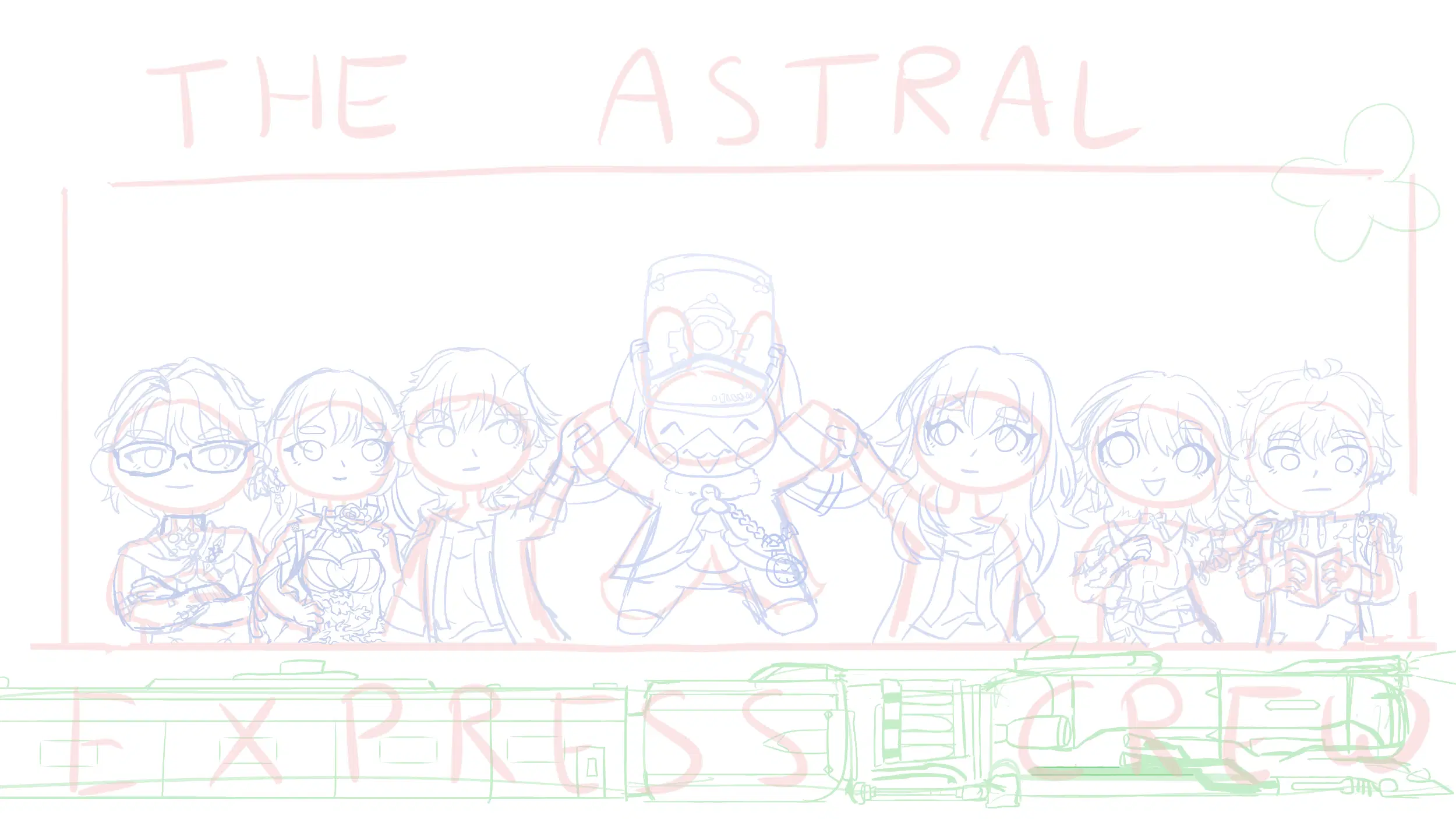 “The Astral Express Crew” Honkai: Star Rail | HoYoLAB