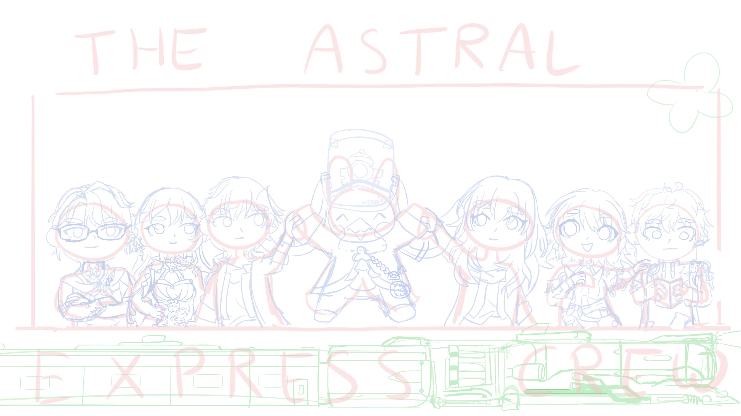 “The Astral Express Crew” Honkai: Star Rail | HoYoLAB