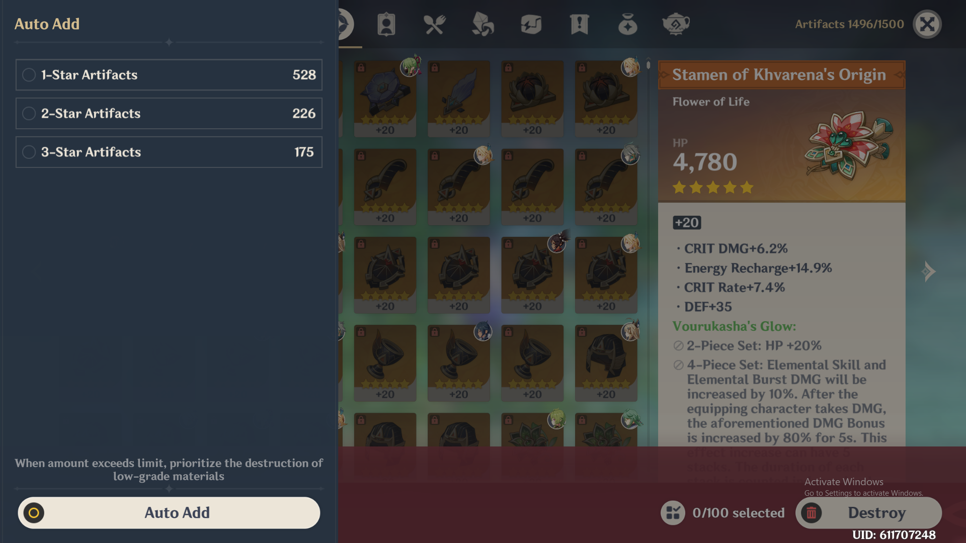 How many artifacts do you have? Genshin Impact | HoYoLAB