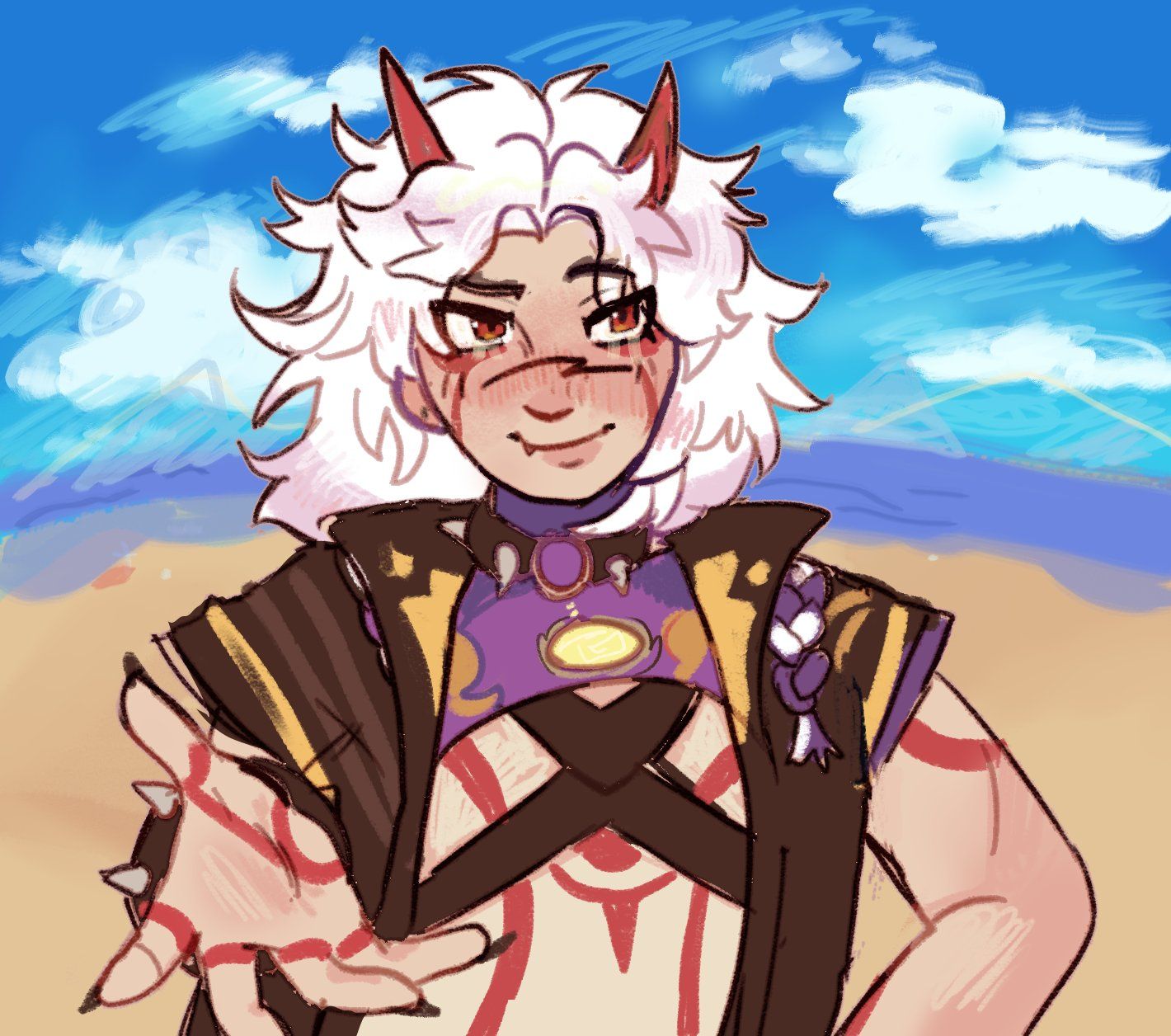 Grab my hand, come along!! [Itto] Genshin Impact | HoYoLAB