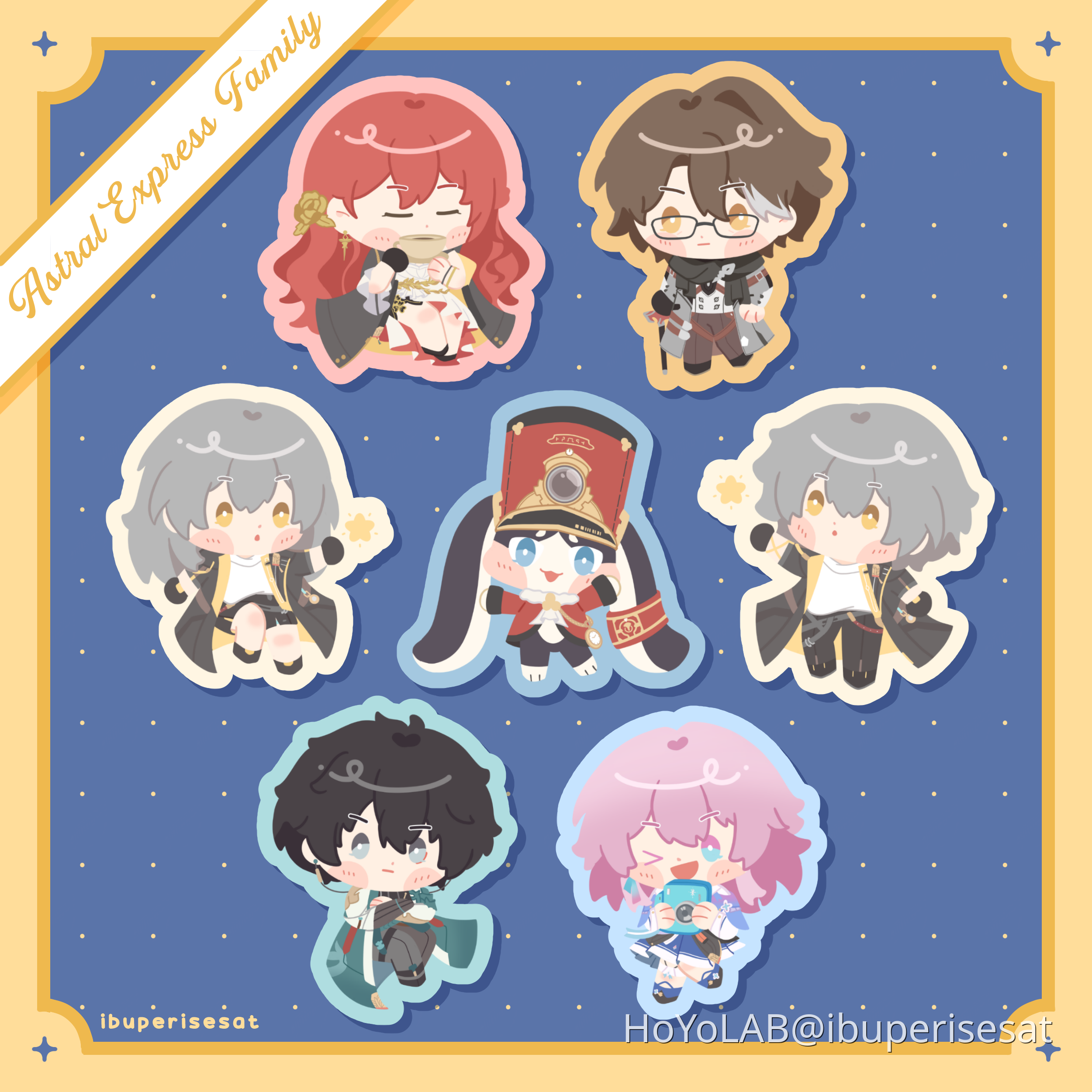 The Astral Express Family 🚂🌟 Honkai: Star Rail | HoYoLAB