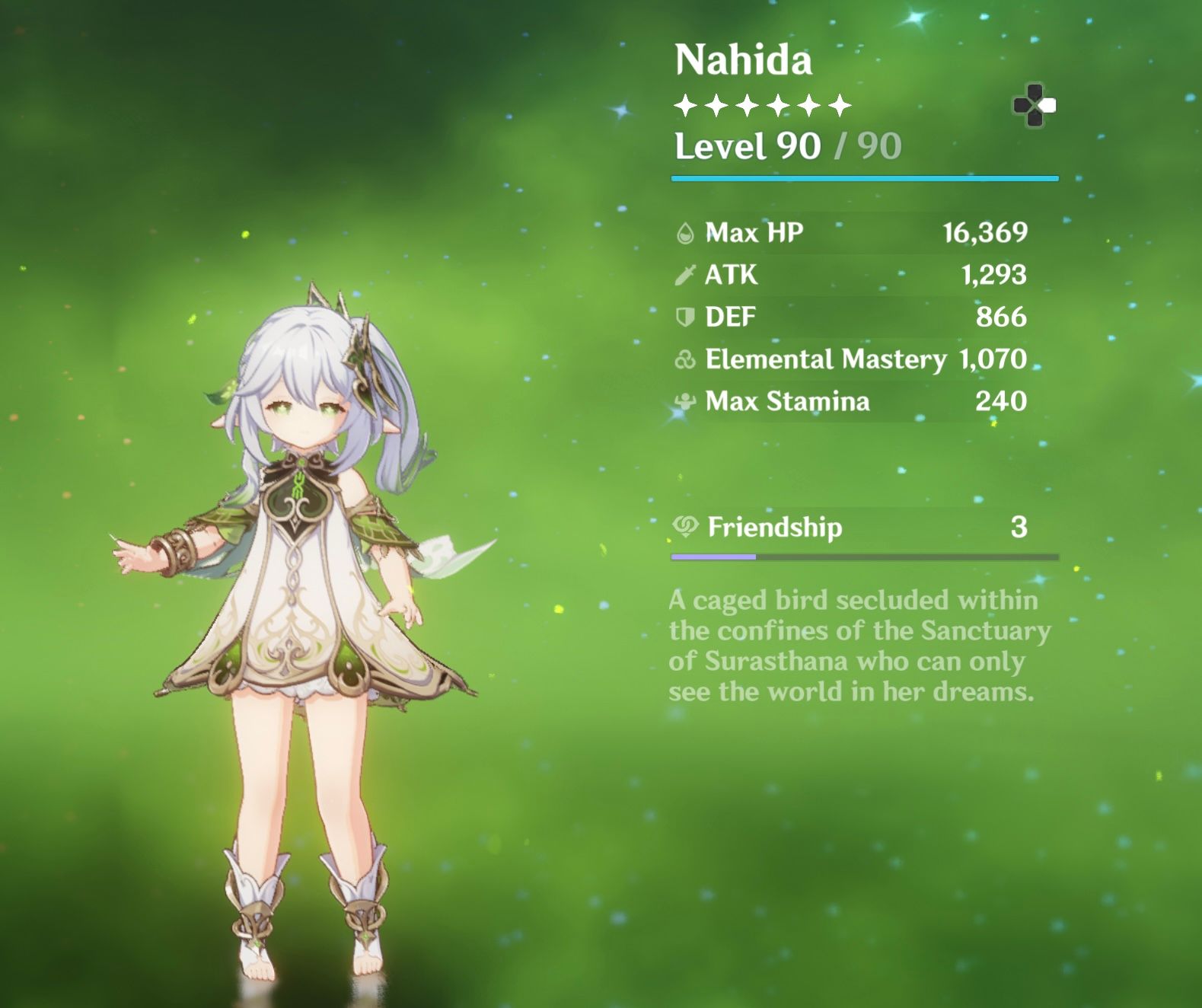 Build my Nahida on full EM. Should I worry with the CRIT and ER ...