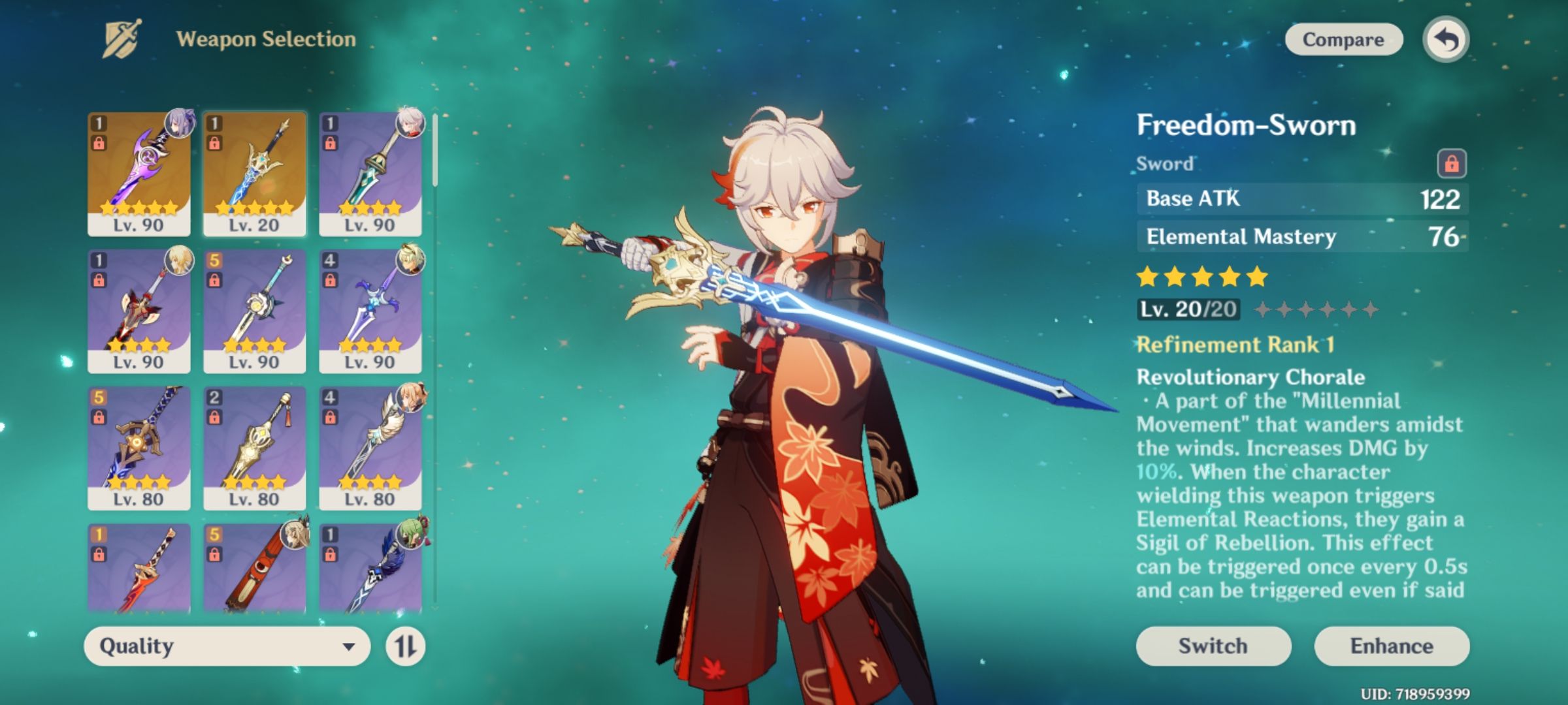 FINALLY FREEDOM-SWORN Genshin Impact | HoYoLAB