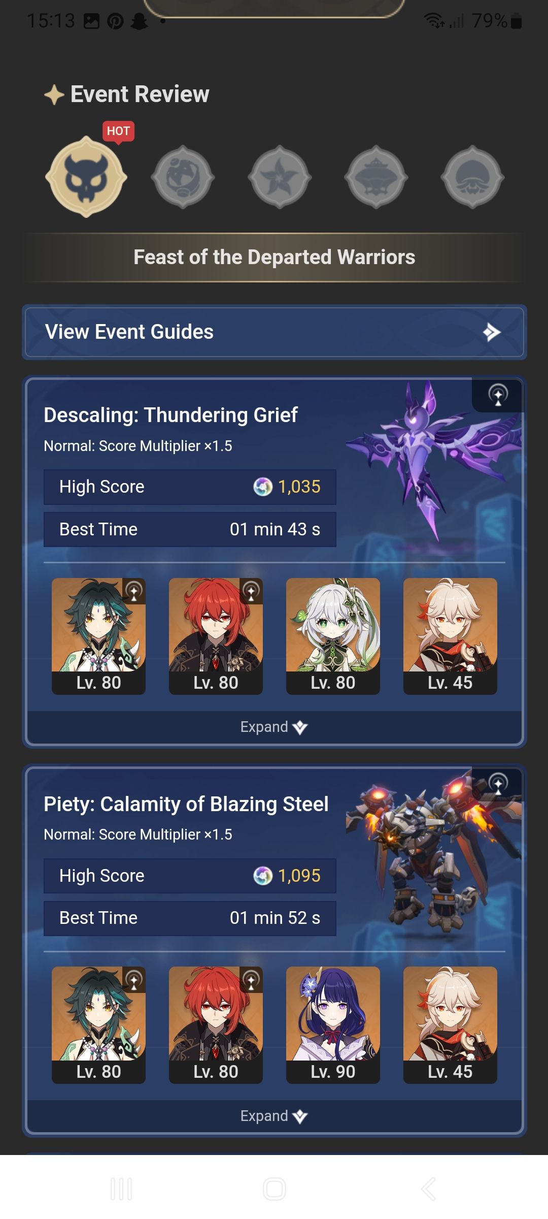 Genshin impact battle cronicle Genshin Impact | HoYoLAB