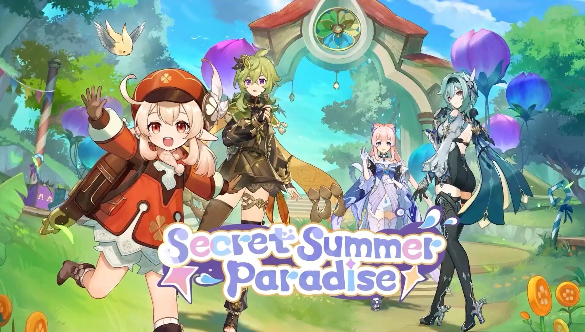 Version 3.8 Livestream summary " Secret Summer Paradise " Genshin ...