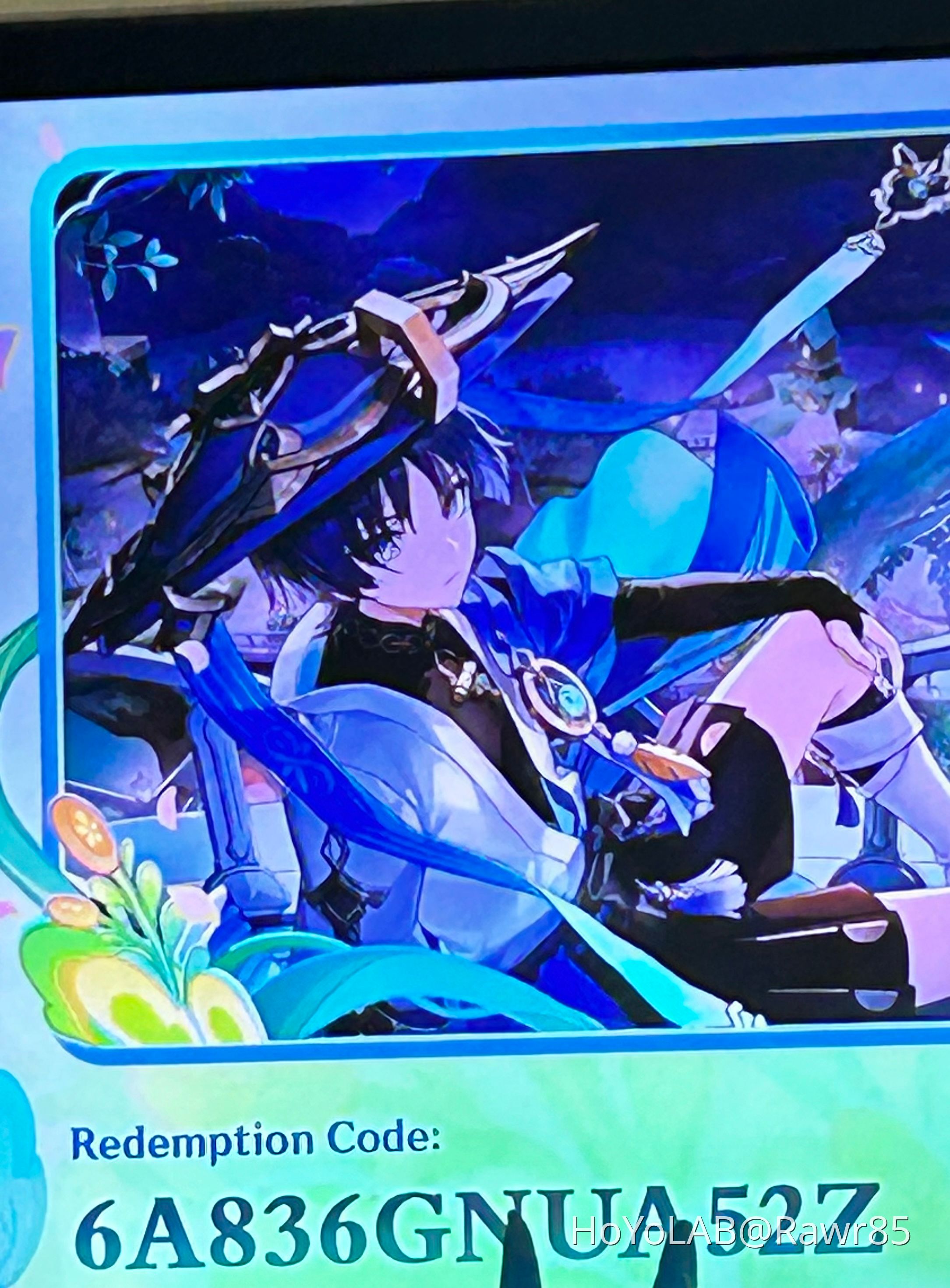 Live stream codes for 3.8 Genshin Impact | HoYoLAB