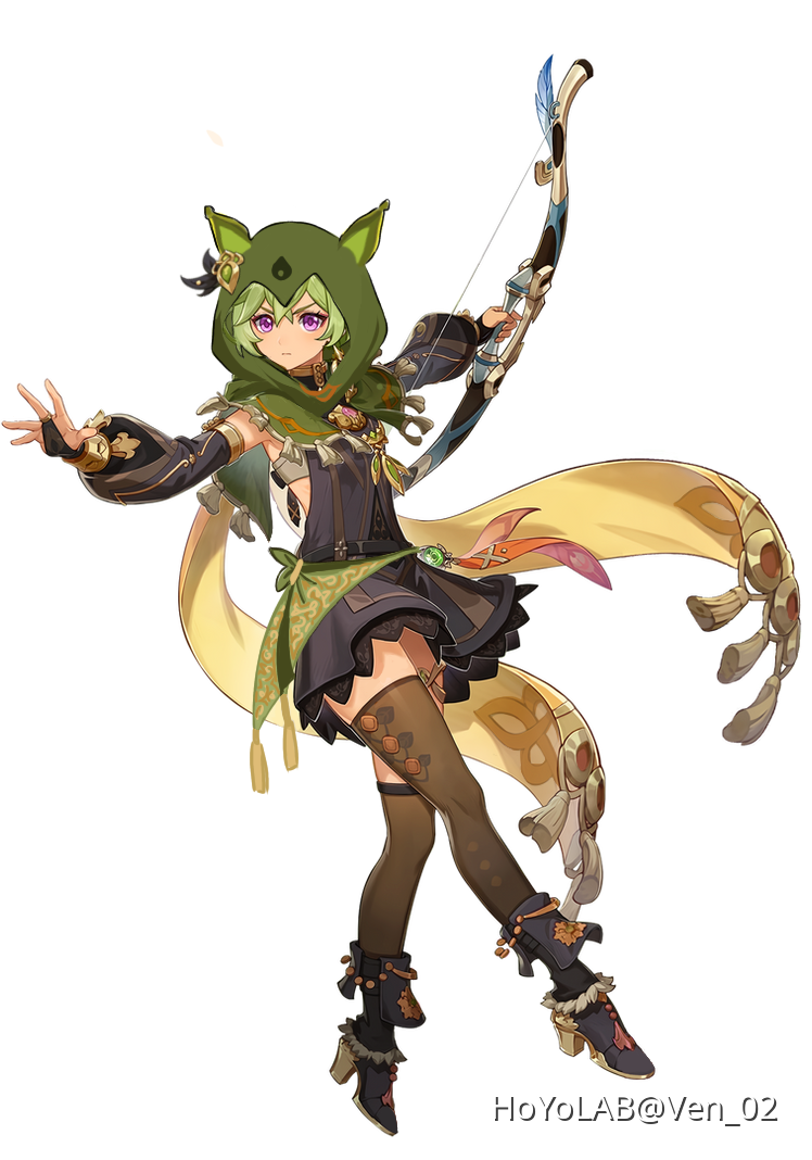 Collei but I gave her a cuilein-anbar themed hood Genshin Impact | HoYoLAB