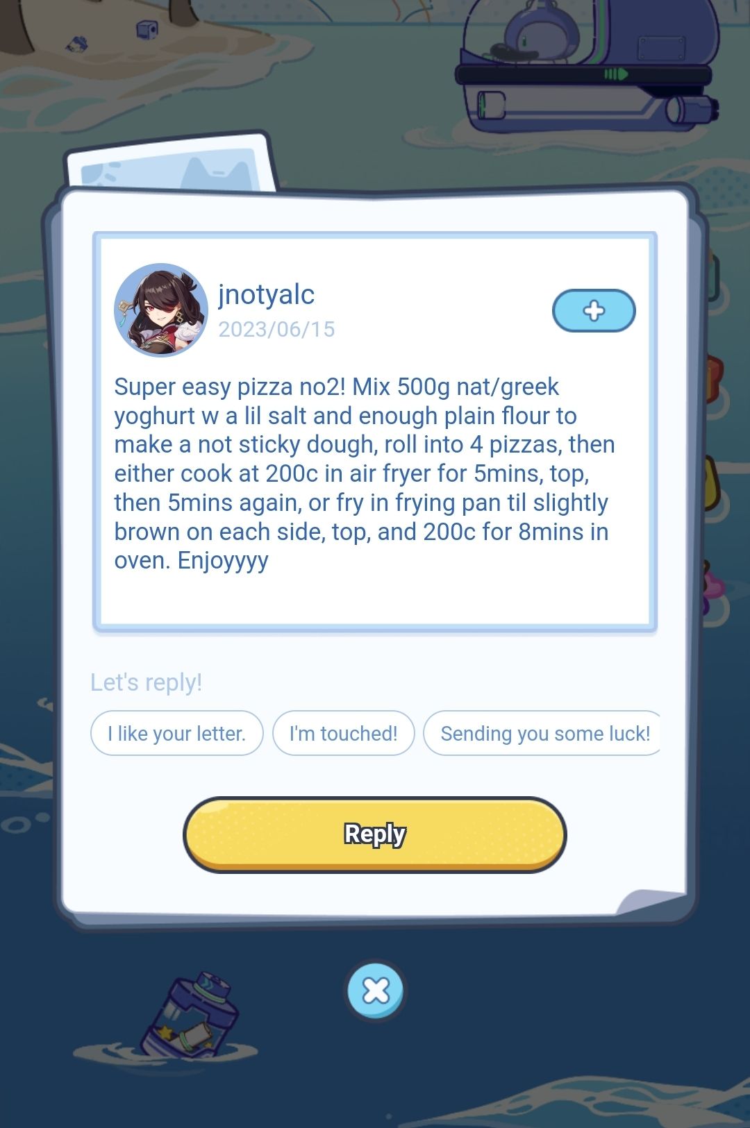 I love ppl on BottleMi Genshin Impact | HoYoLAB