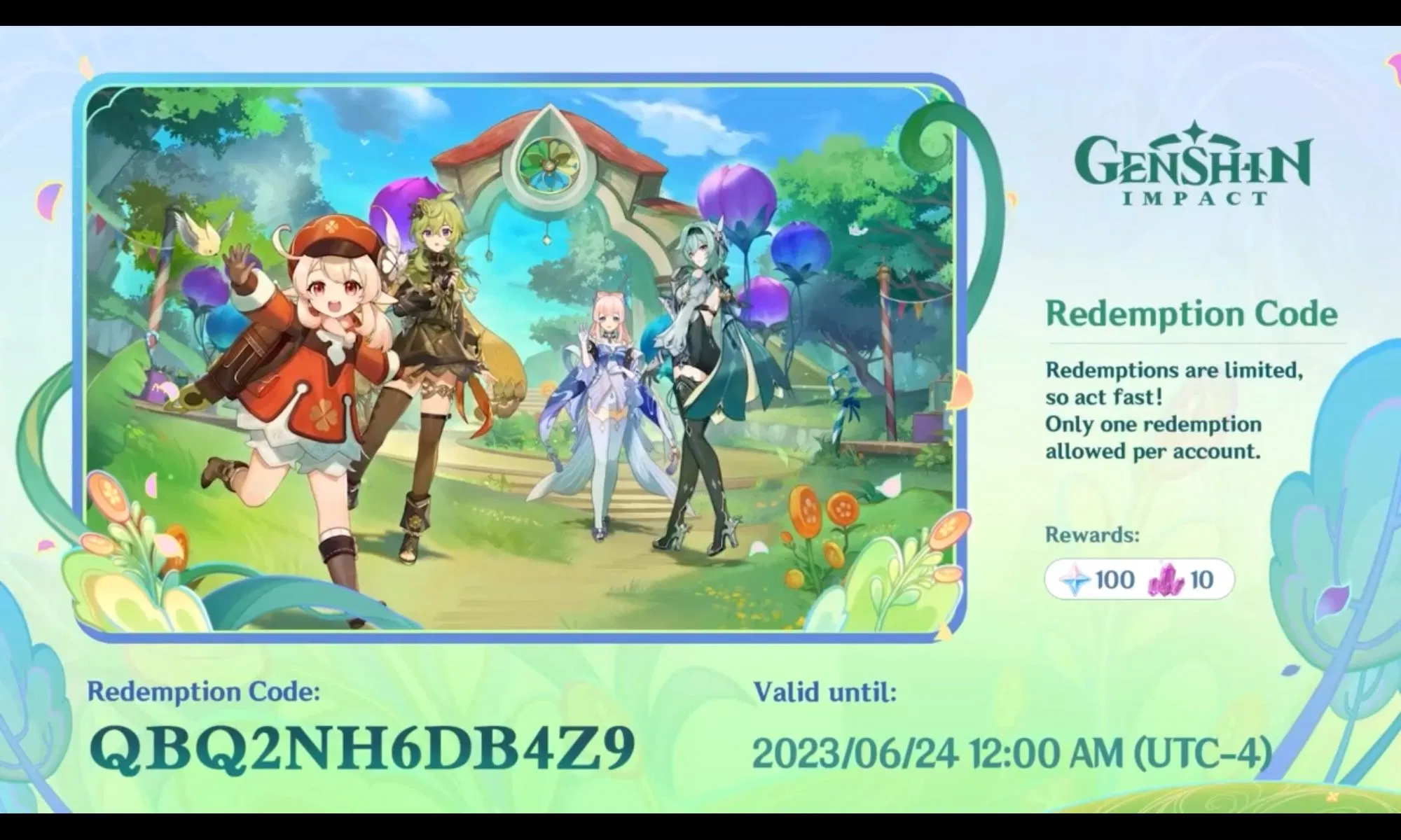 NEW GENSHIN PRIMOGEM CODES (redeem them fast) Genshin Impact | HoYoLAB