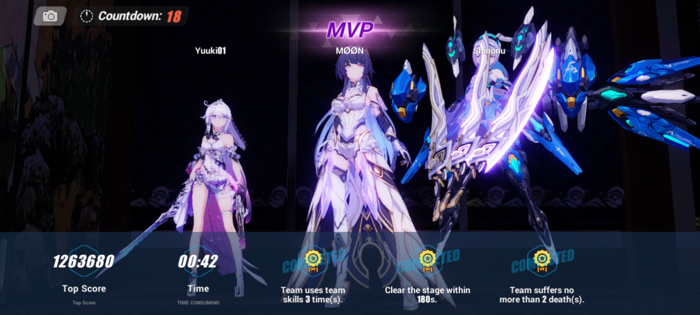 trio complete Honkai Impact 3rd | HoYoLAB