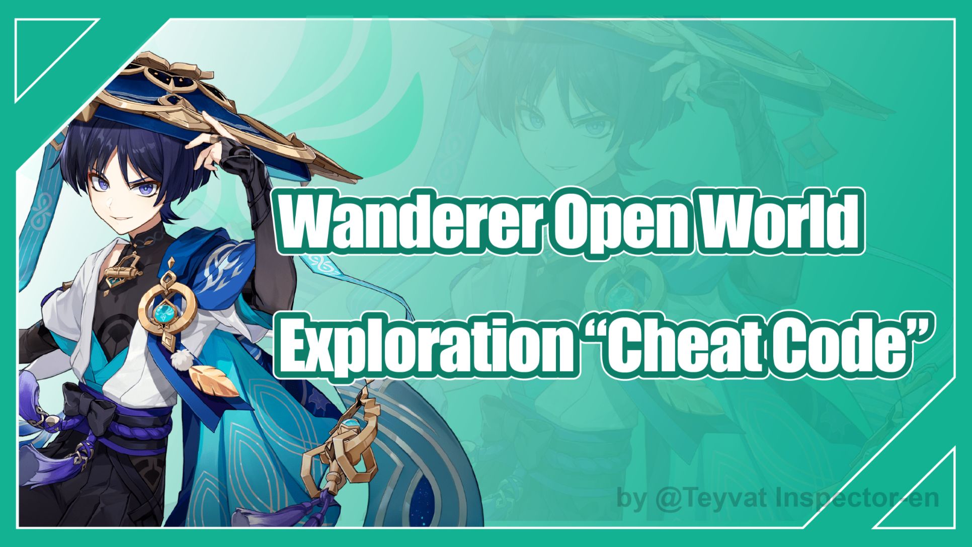 [V3.8]Wanderer Open World Exploration “Cheat Code” Genshin Impact | HoYoLAB