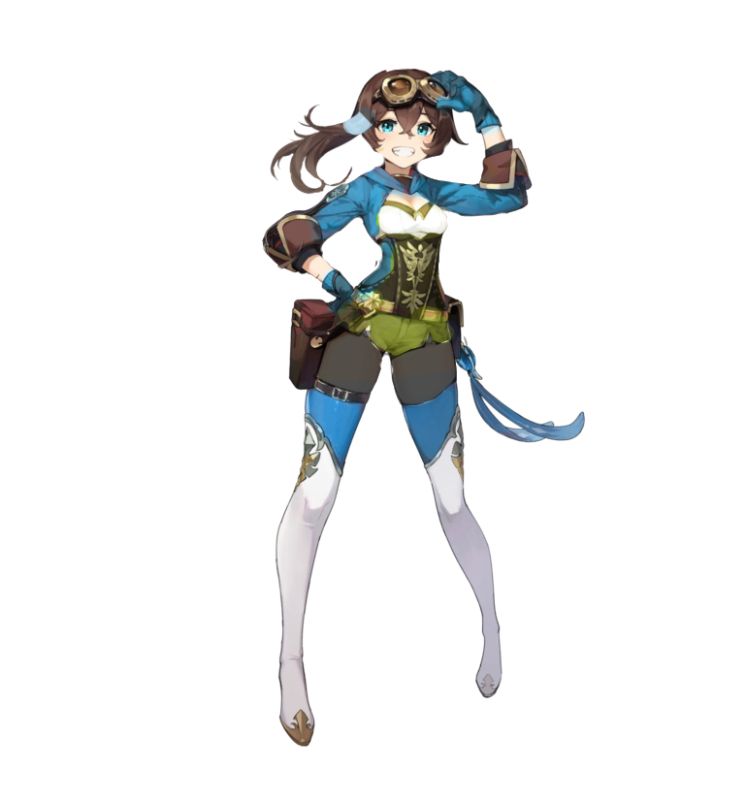 Amber redesign Genshin Impact | HoYoLAB