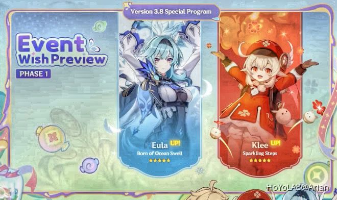 3.8 BANNER PHASE 1 & 2 CONFIRMED! Genshin Impact | HoYoLAB