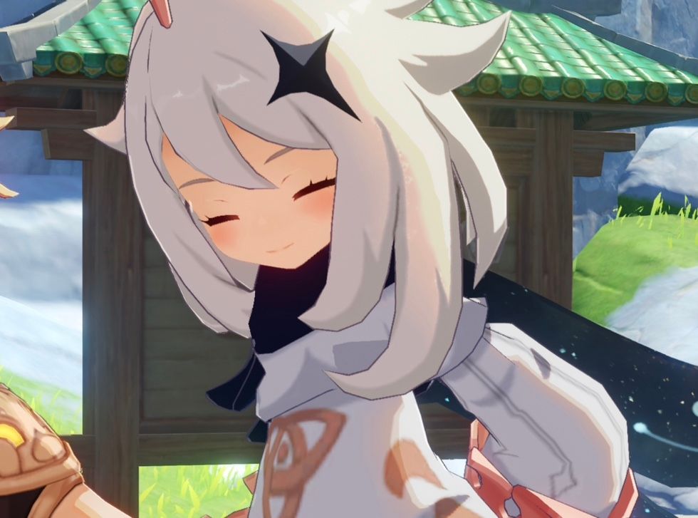 paimon blushing is so cute l can’t😭 Genshin Impact | HoYoLAB