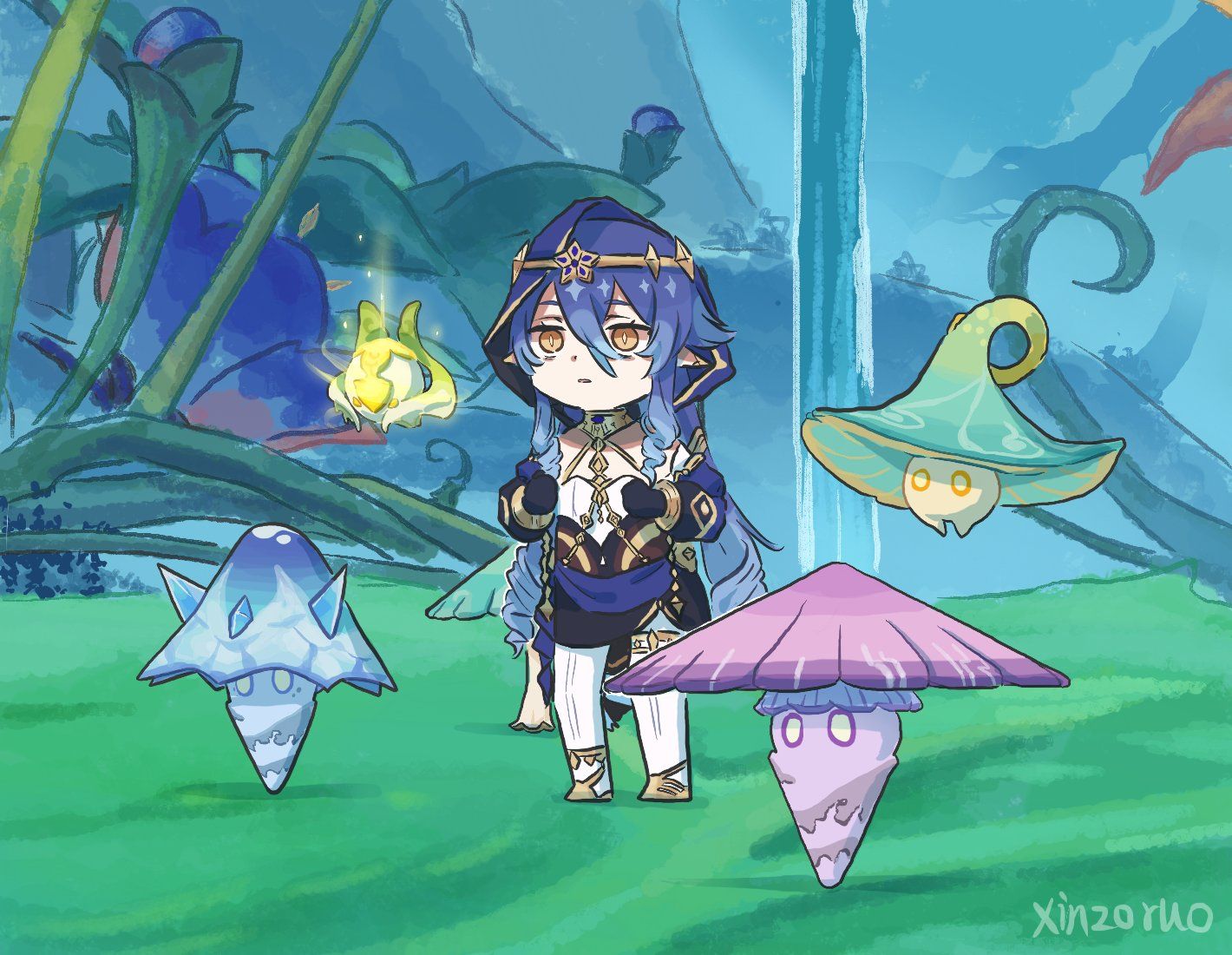 Layla : . . . Genshin Impact | HoYoLAB