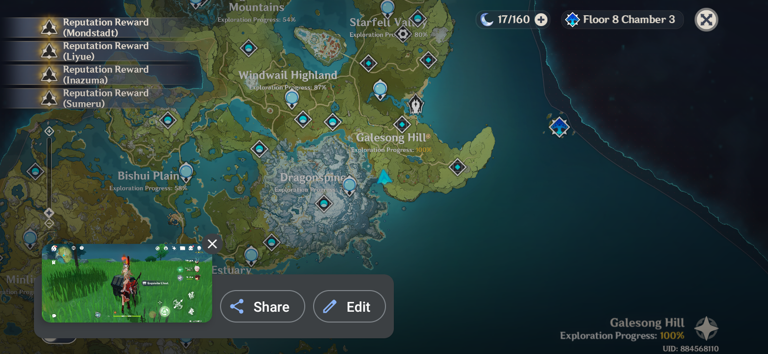 This is why never trust exploration status Genshin Impact | HoYoLAB