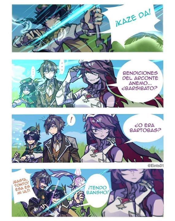 Memes con los Anemo Boys Genshin Impact | HoYoLAB